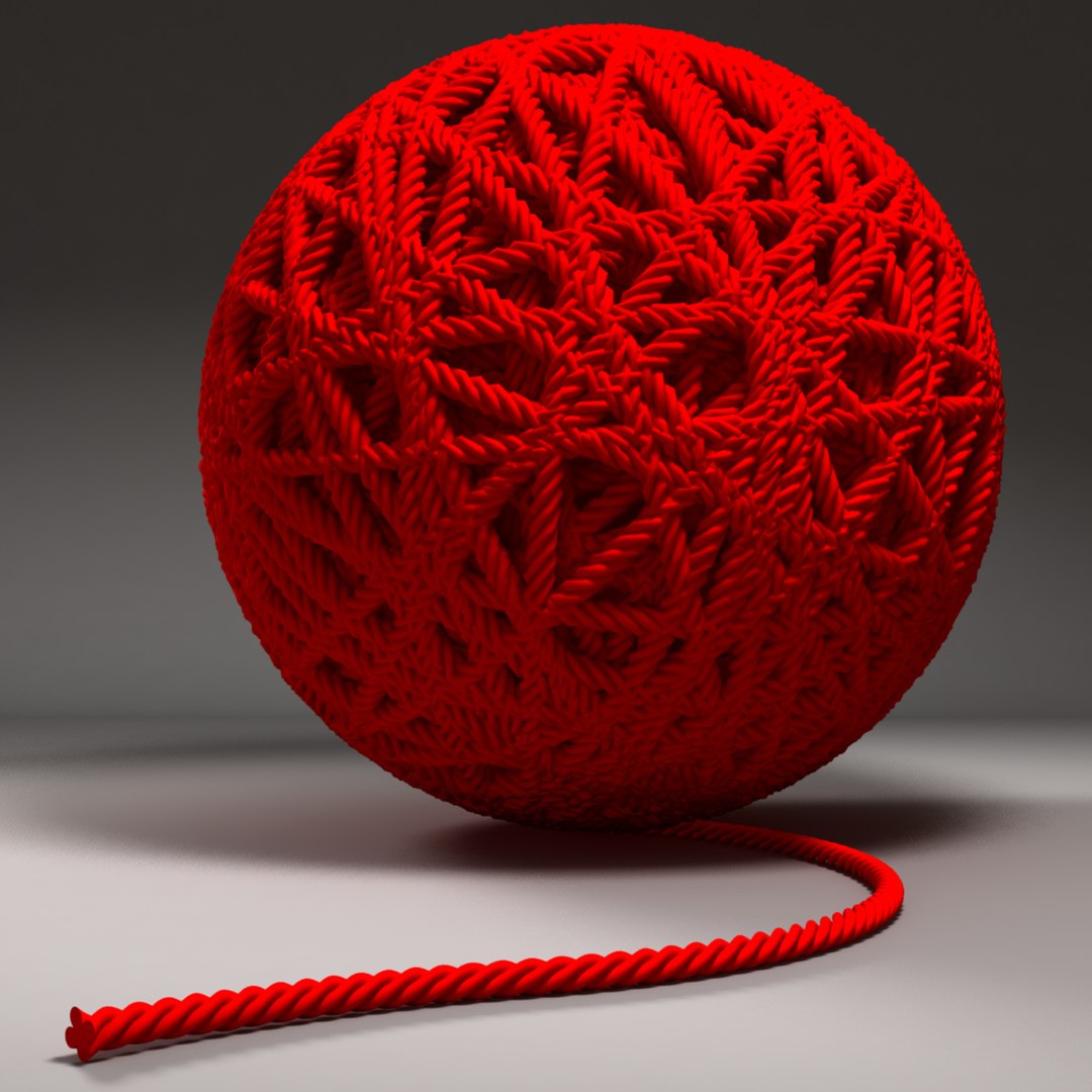 Ball String 3d Model