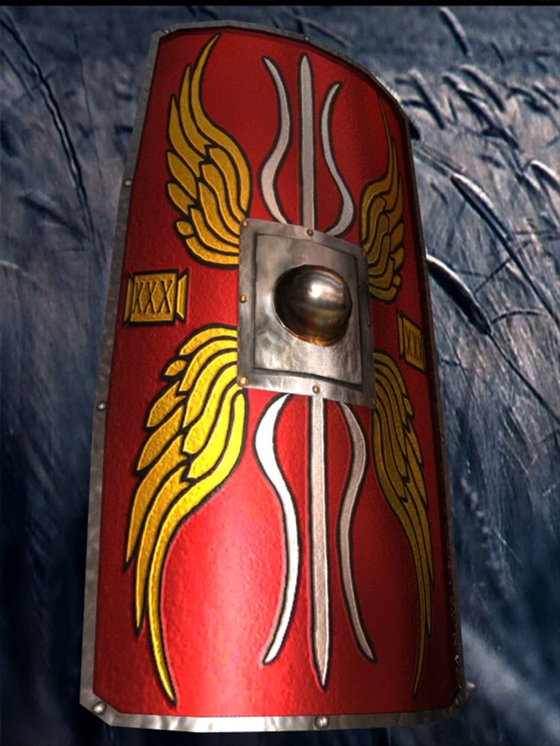 3D Romans Shield - TurboSquid 1186062
