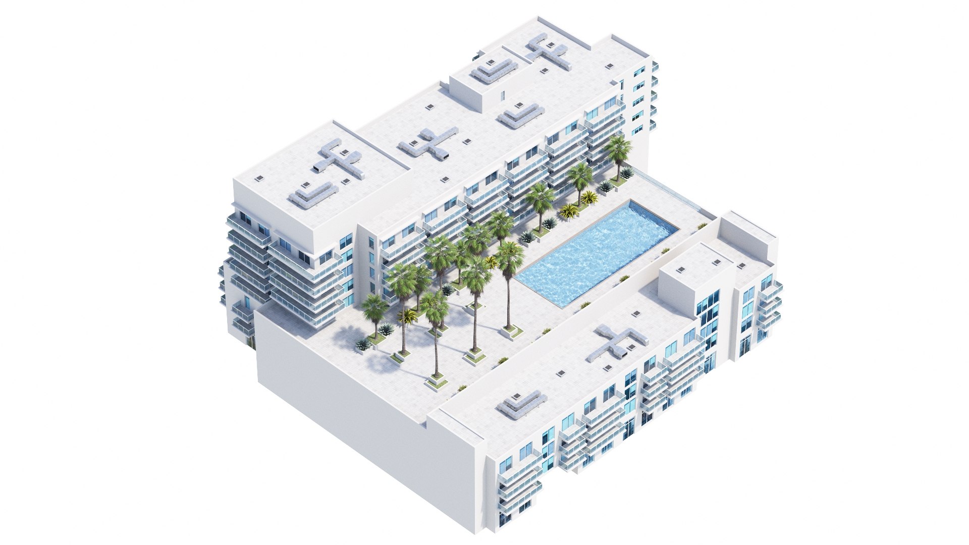 3D Miami Residential MR001 004 Model - TurboSquid 2224522