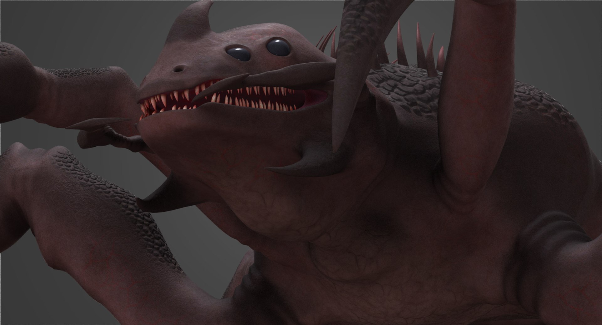 3D Arachnid Monster - TurboSquid 1419330