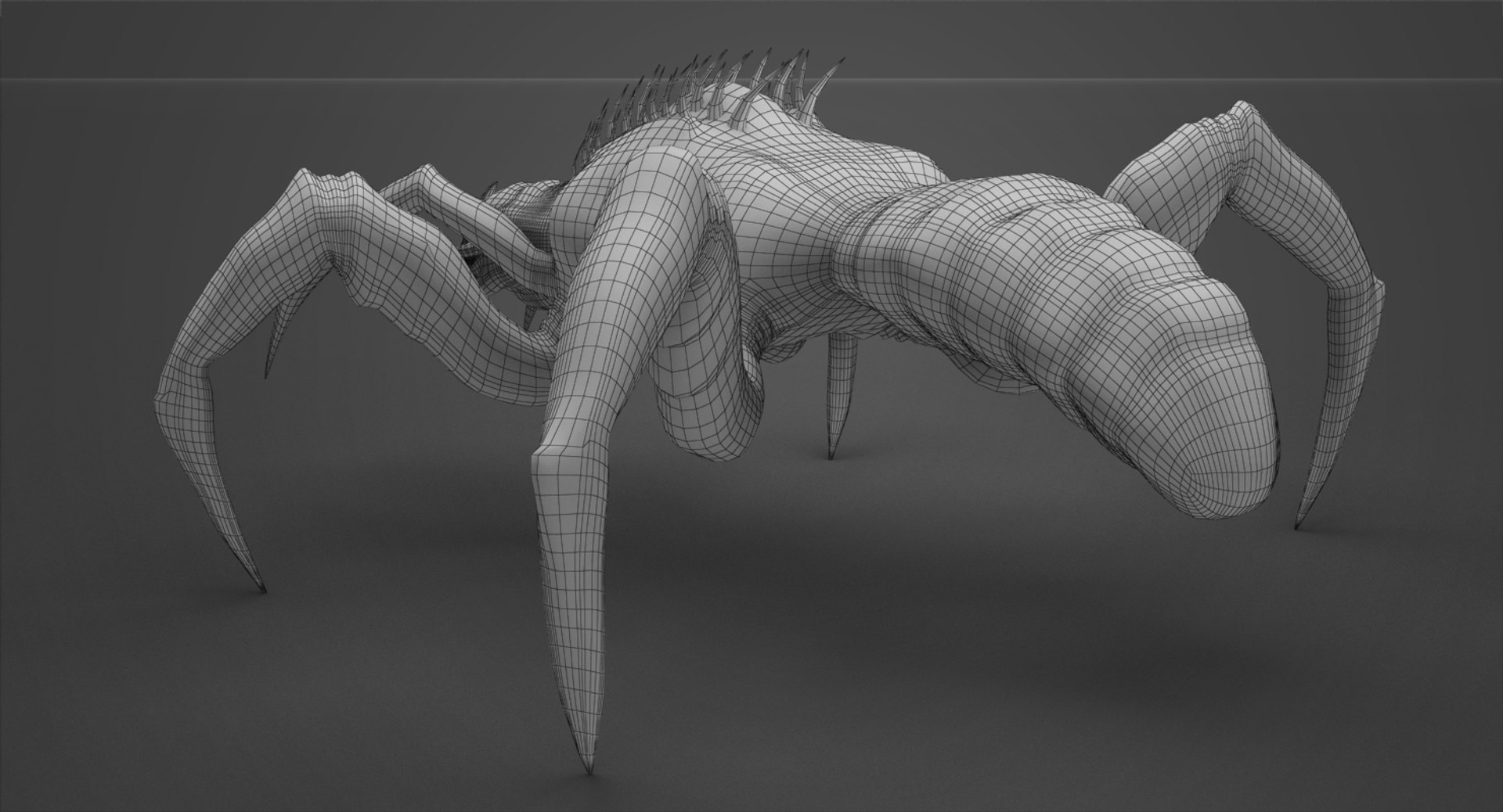 3D Arachnid Monster - TurboSquid 1419330