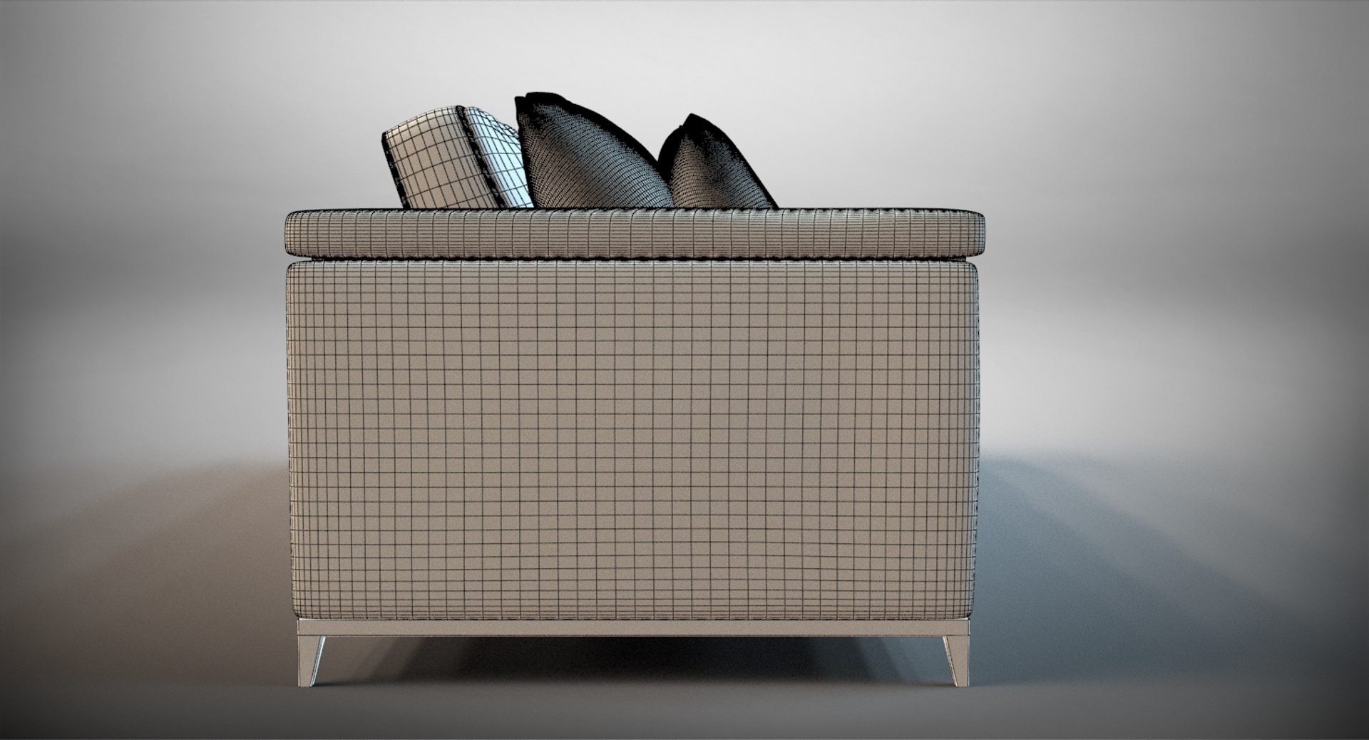 3d Model Designer Lounge Sofa
