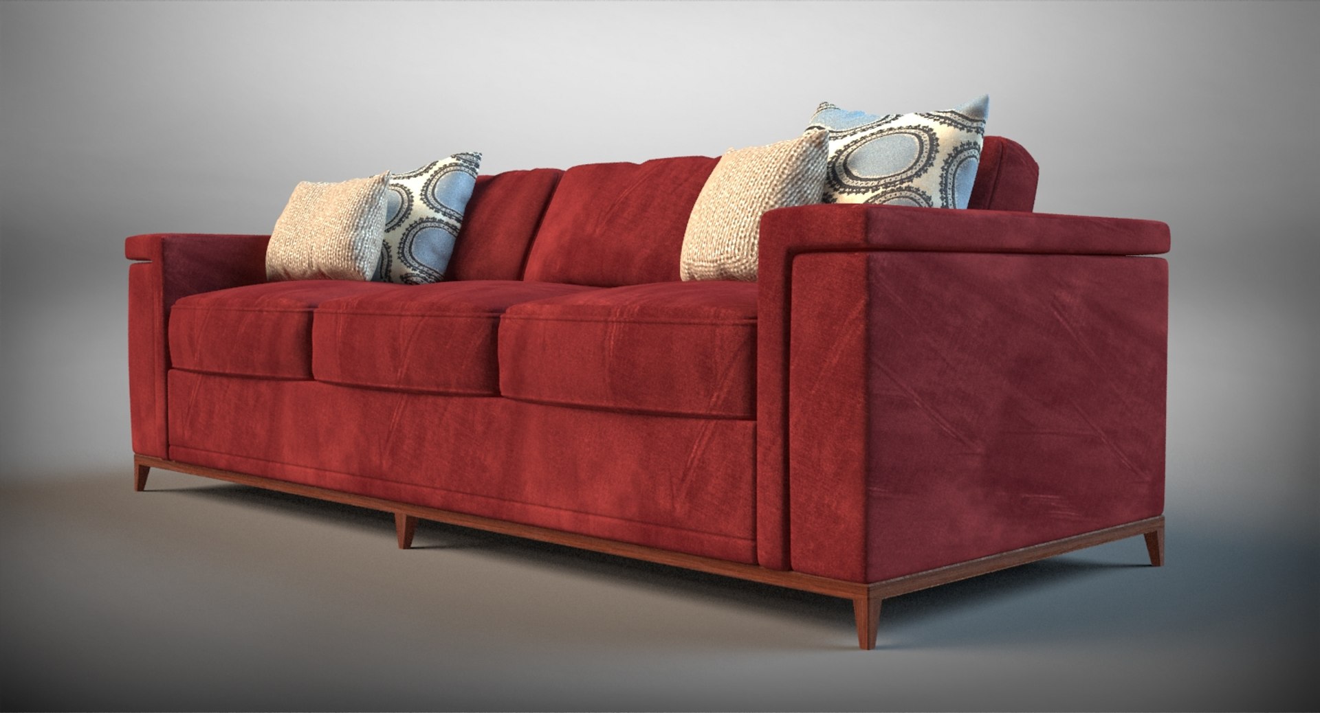 3d Model Designer Lounge Sofa