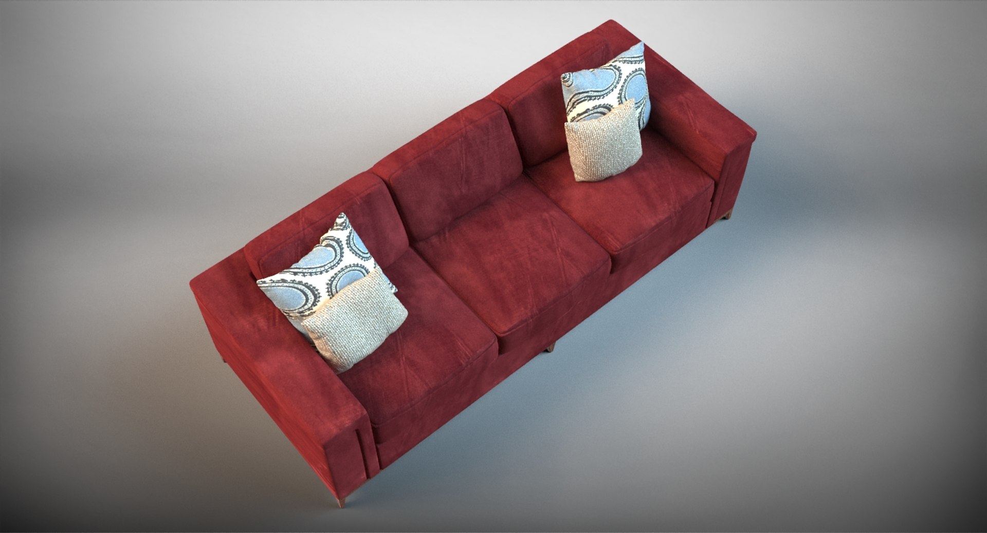 3d Model Designer Lounge Sofa