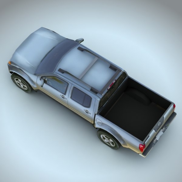 3d model 2008 nissan frontier