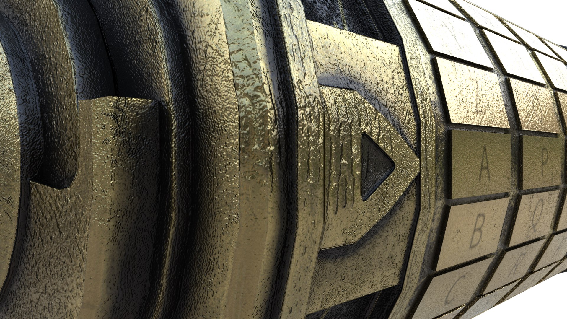 3D Da Vinci Code Cryptex - TurboSquid 1923905