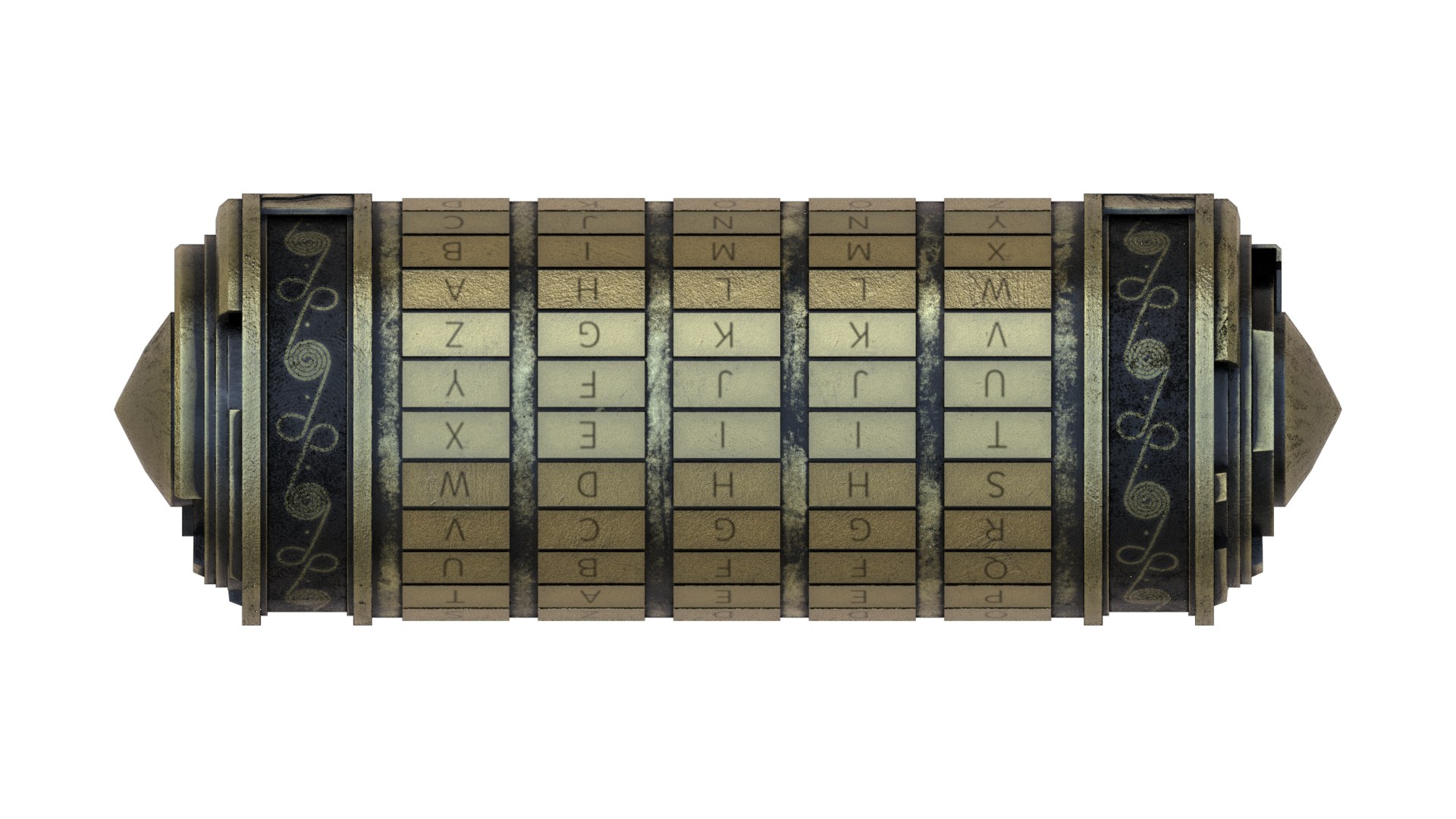 3D Da Vinci Code Cryptex - TurboSquid 1923905