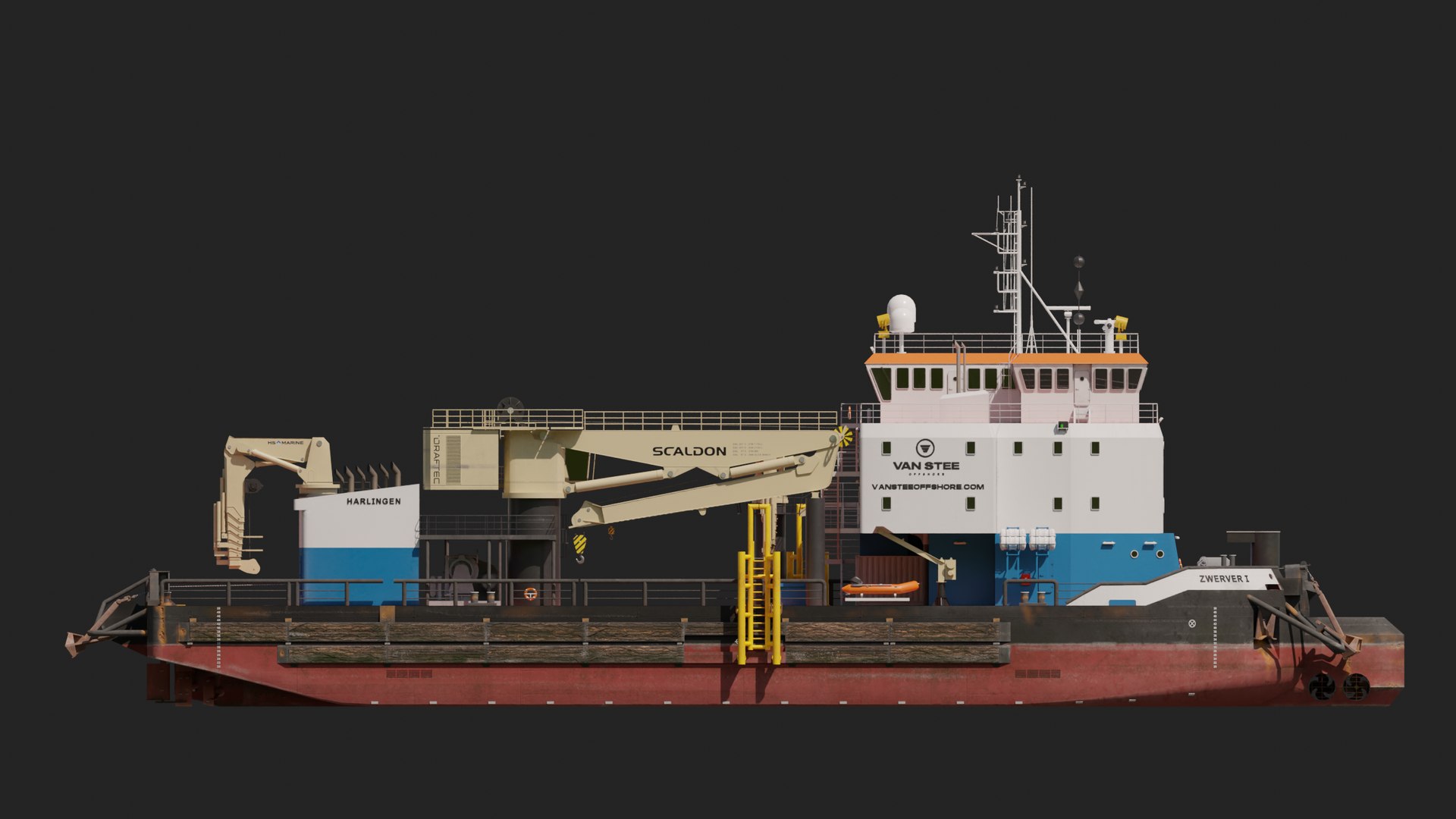 ZWERVER I 3D Model - TurboSquid 2196269