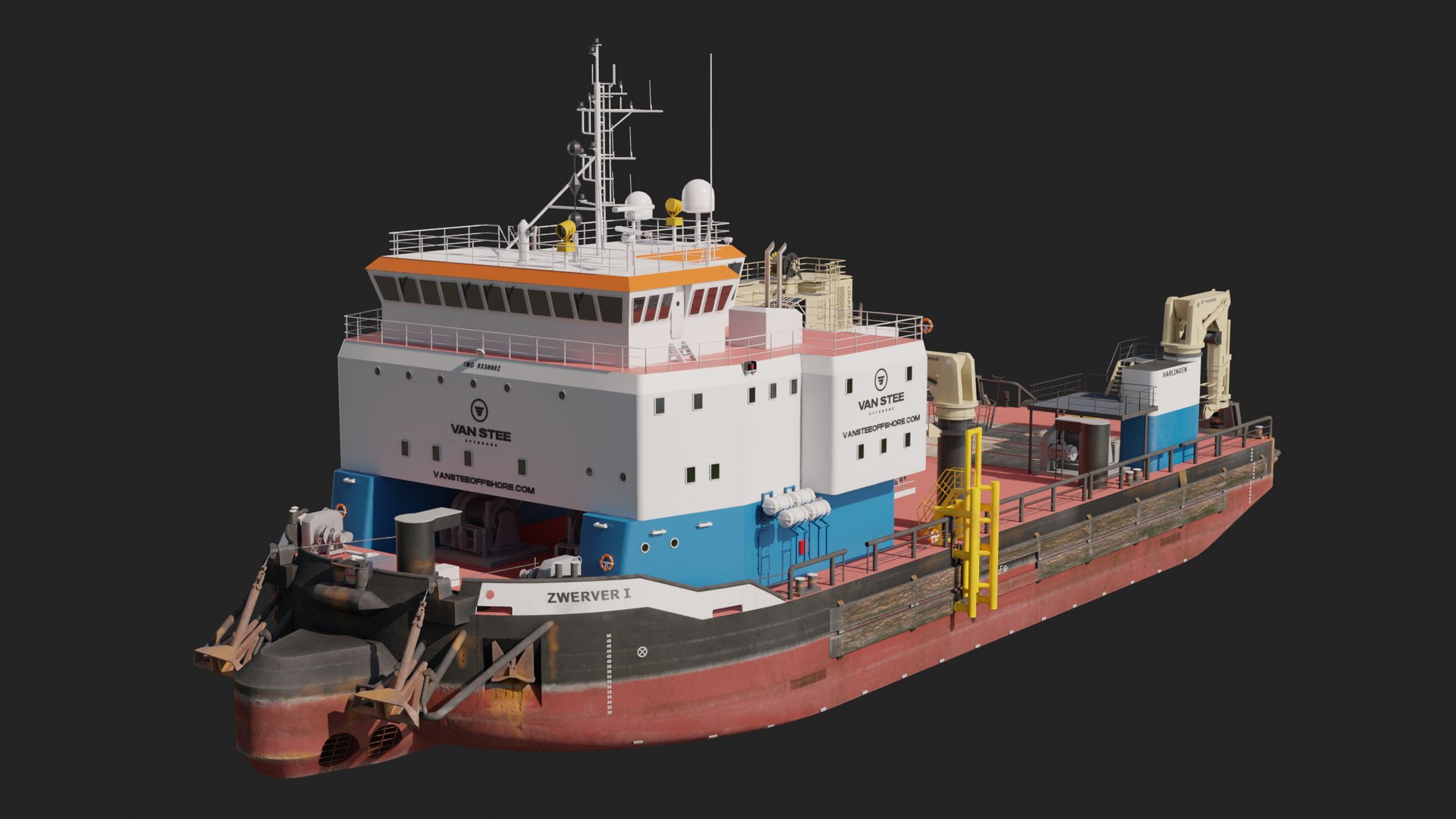 ZWERVER I 3D Model - TurboSquid 2196269