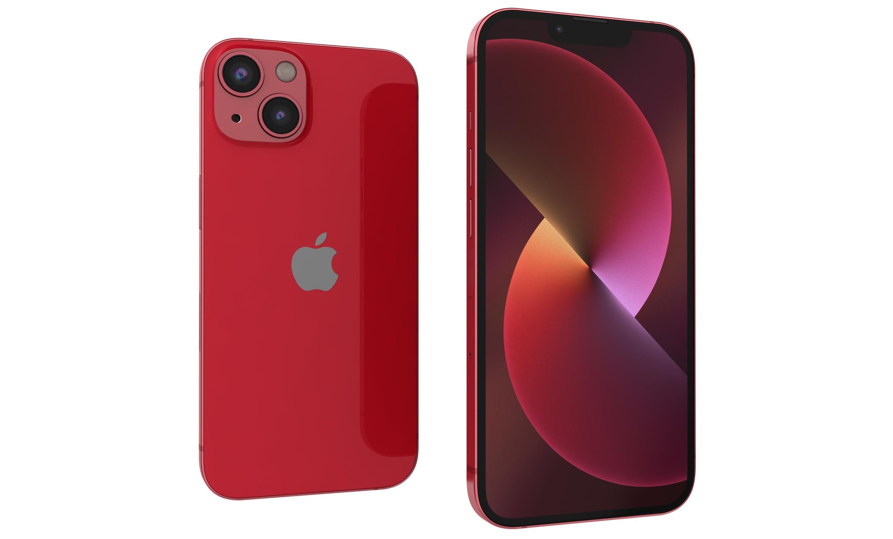 Apple iPhone 13 Mini Red model - TurboSquid 1796344