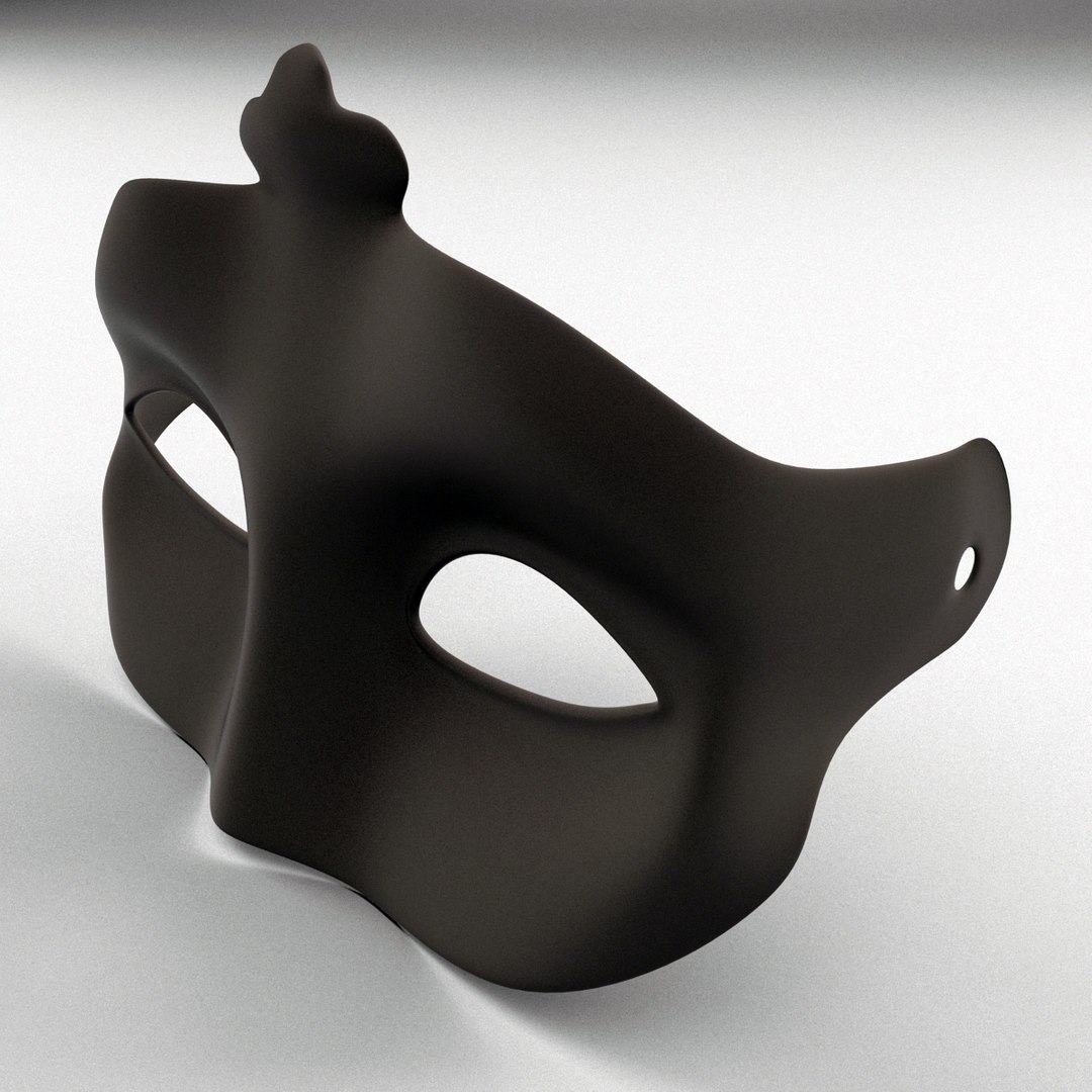 3d Model Masquerade Mask