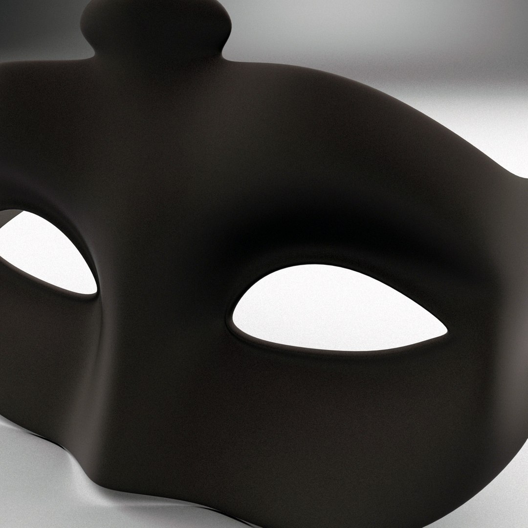 3d Model Masquerade Mask