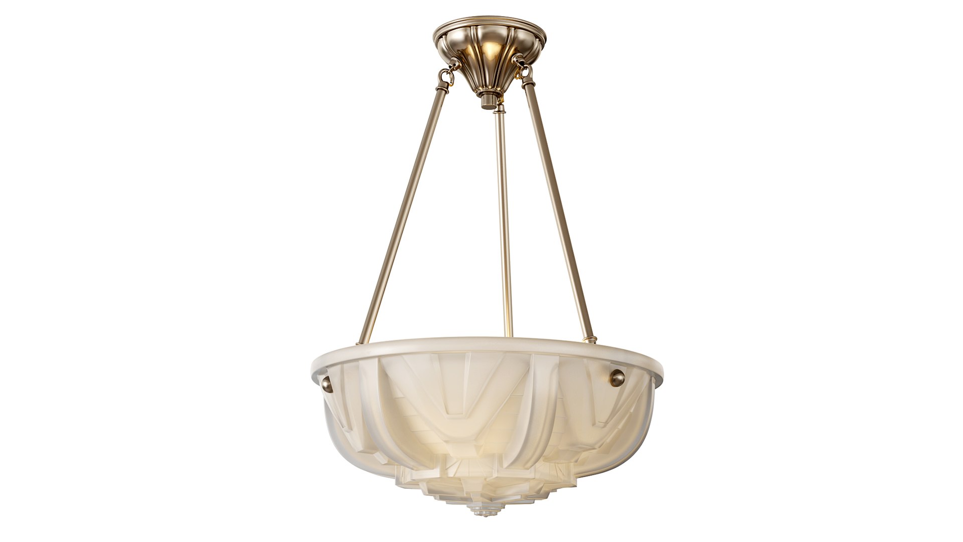 Maison Gerard Art Deco Ceiling Fixture 3D Model - TurboSquid 2205634