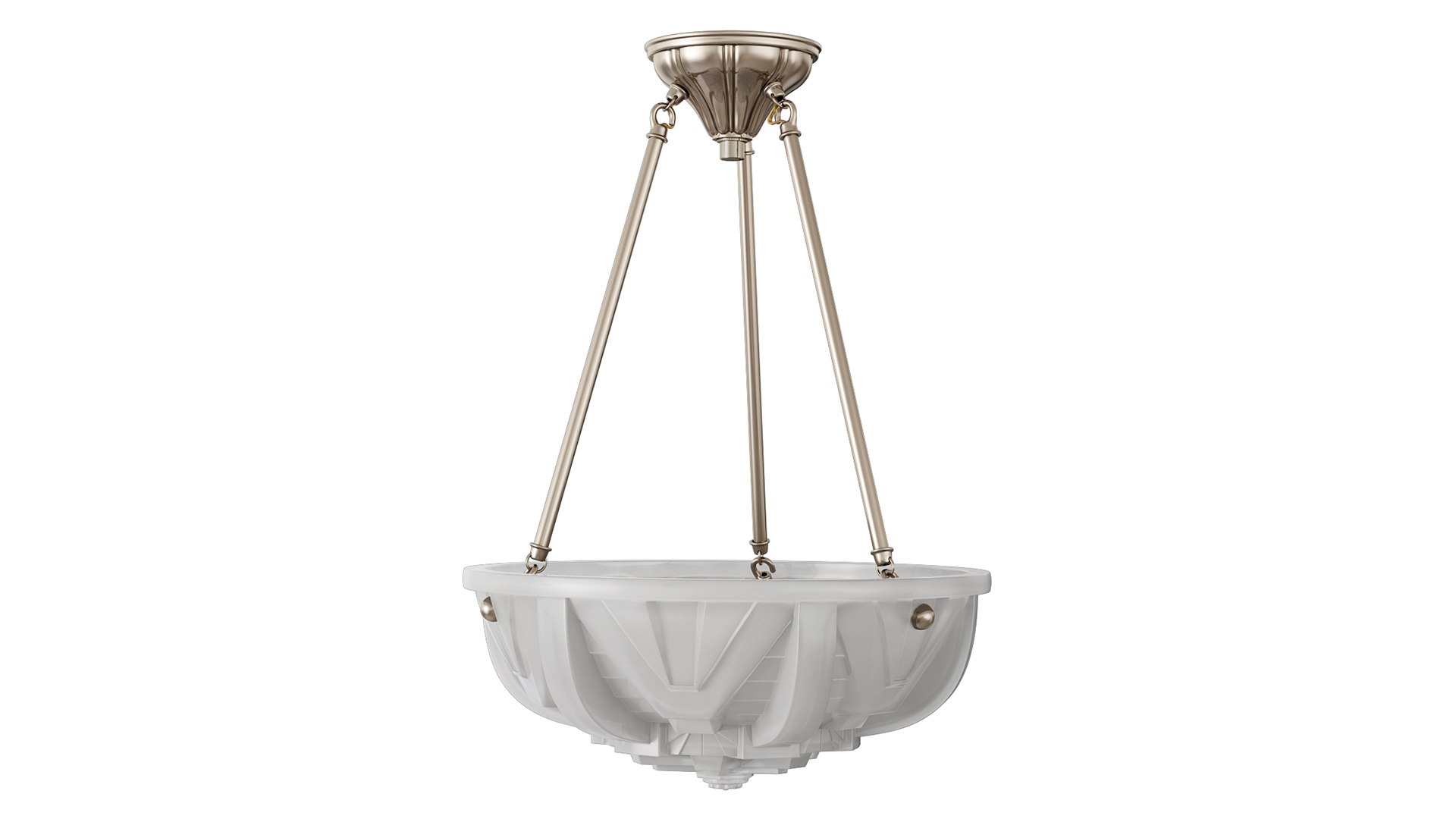 Maison Gerard Art Deco Ceiling Fixture 3D Model - TurboSquid 2205634