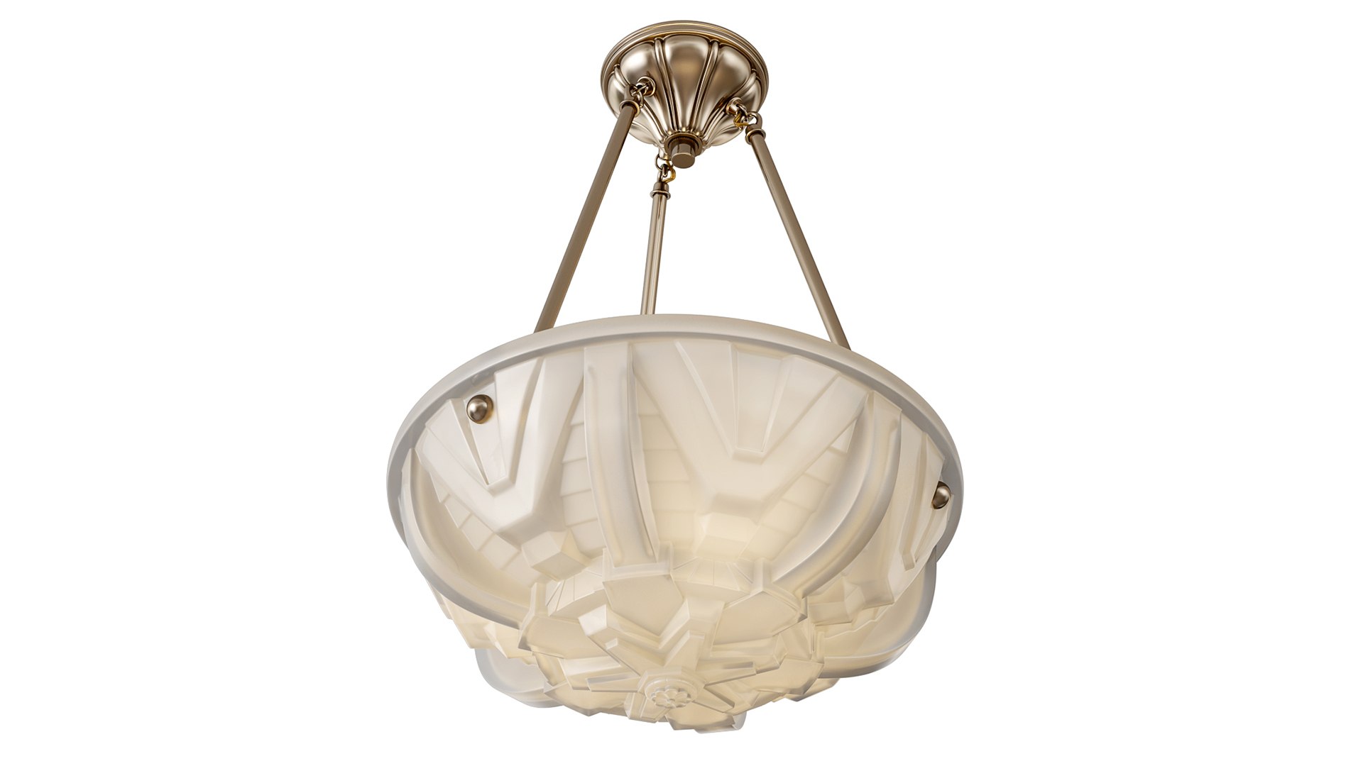 Maison Gerard Art Deco Ceiling Fixture 3D Model - TurboSquid 2205634