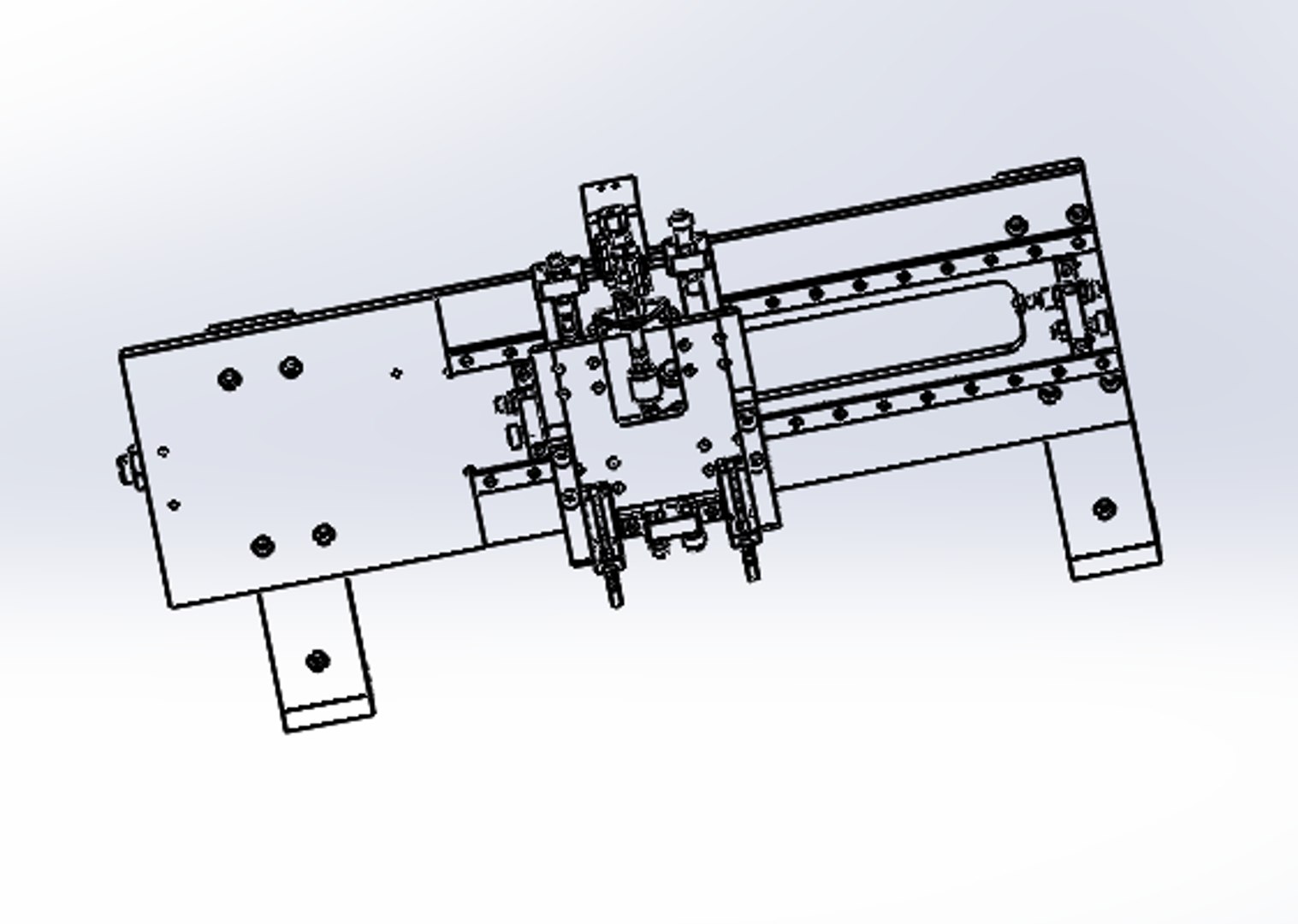 Cylinder clamping mechanism 3D model - TurboSquid 1226856
