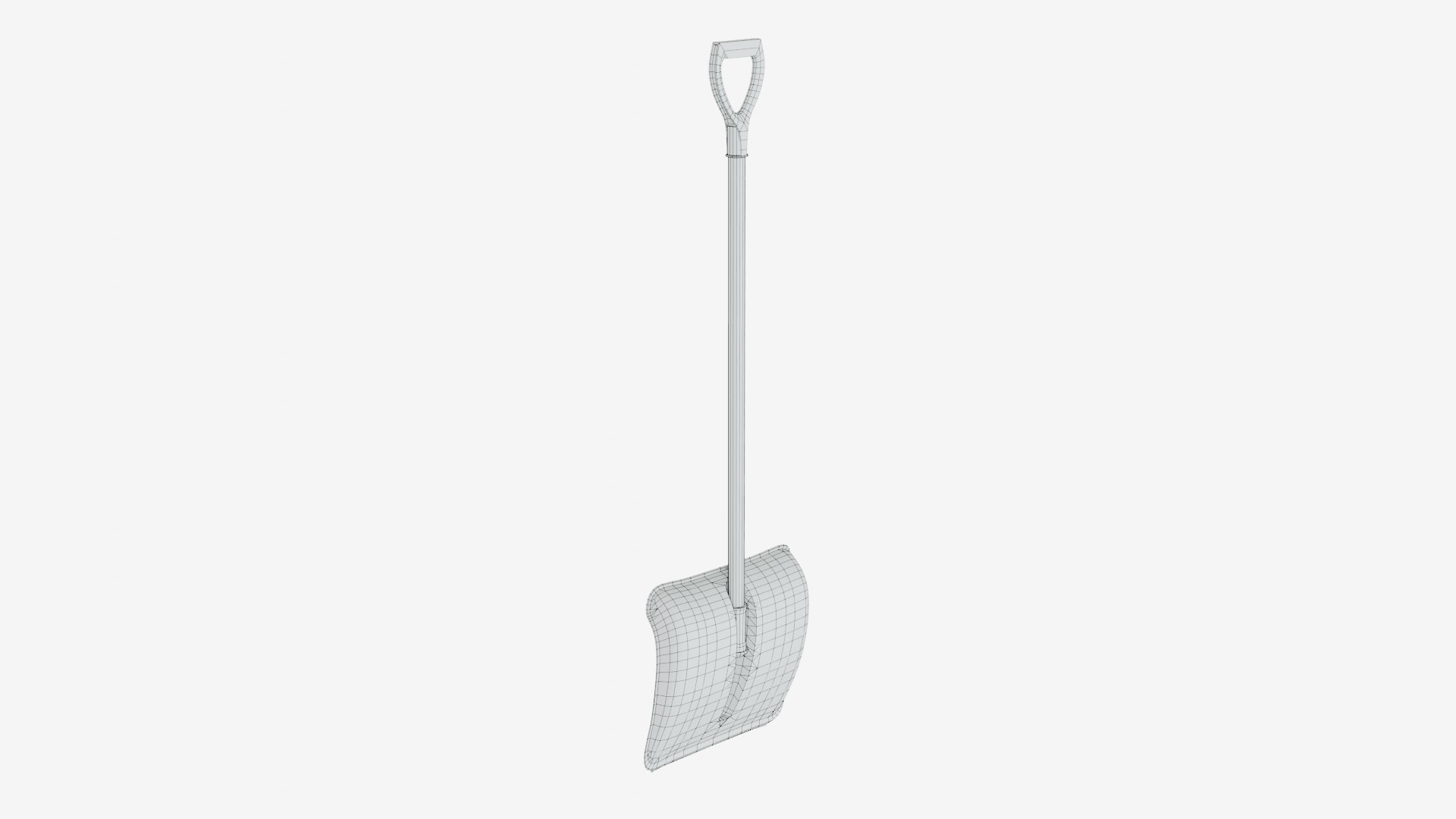 3D Snow Shovel - TurboSquid 1817640