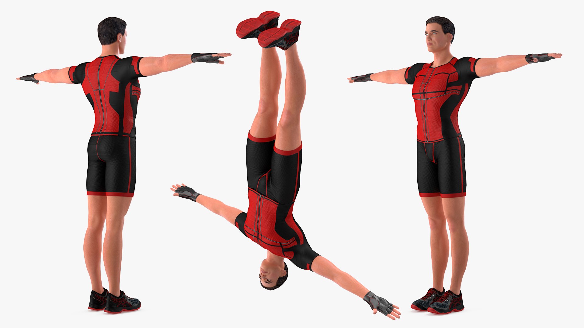 3D fitness trainer rigged exercises - TurboSquid 1526314