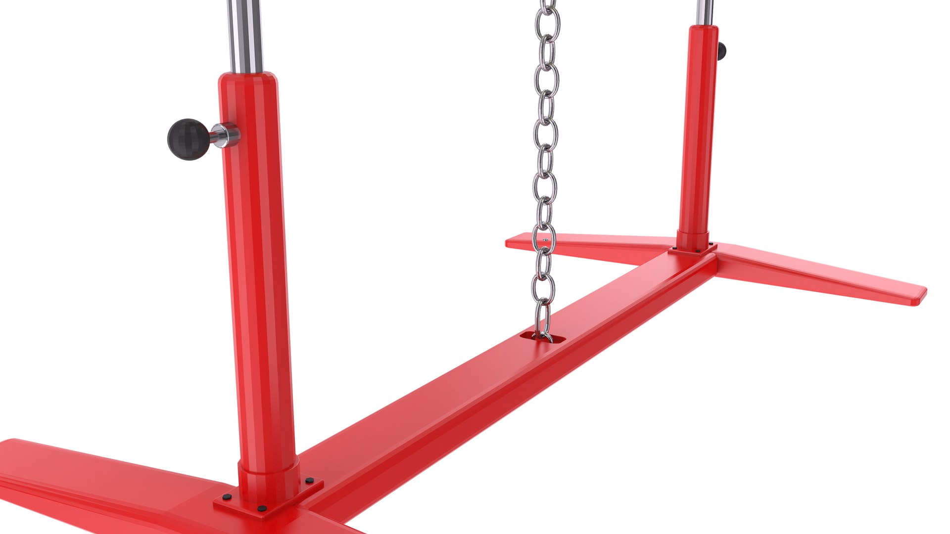 3D Pommel Horse - Red - TurboSquid 1923777