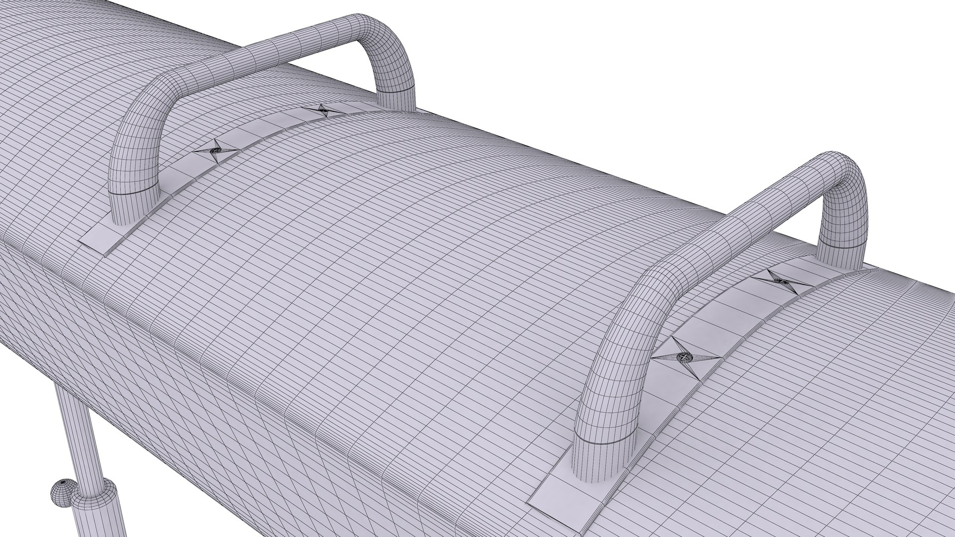 3D Pommel Horse - Red - TurboSquid 1923777