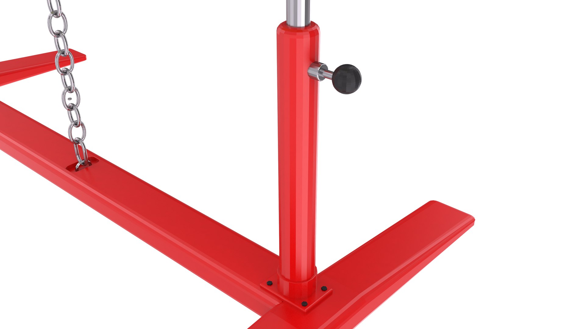 3D Pommel Horse - Red - TurboSquid 1923777