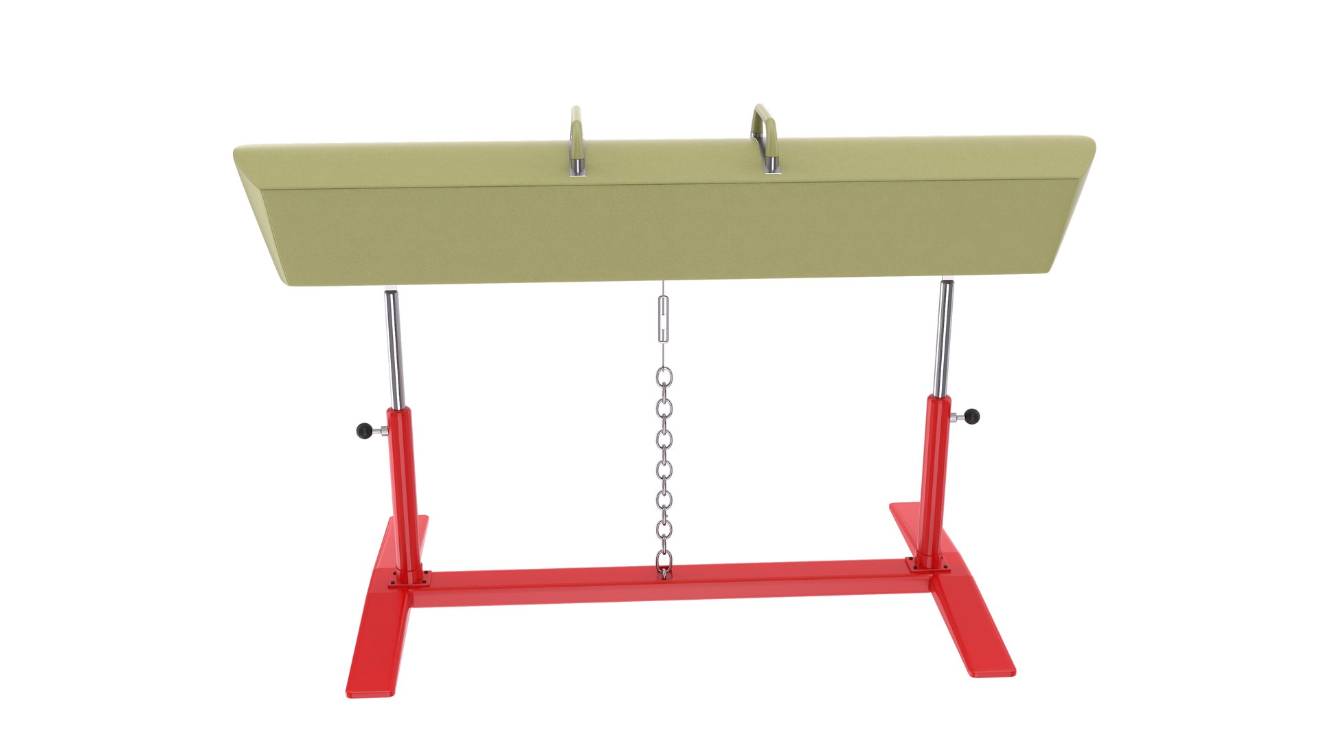 3D Pommel Horse - Red - TurboSquid 1923777
