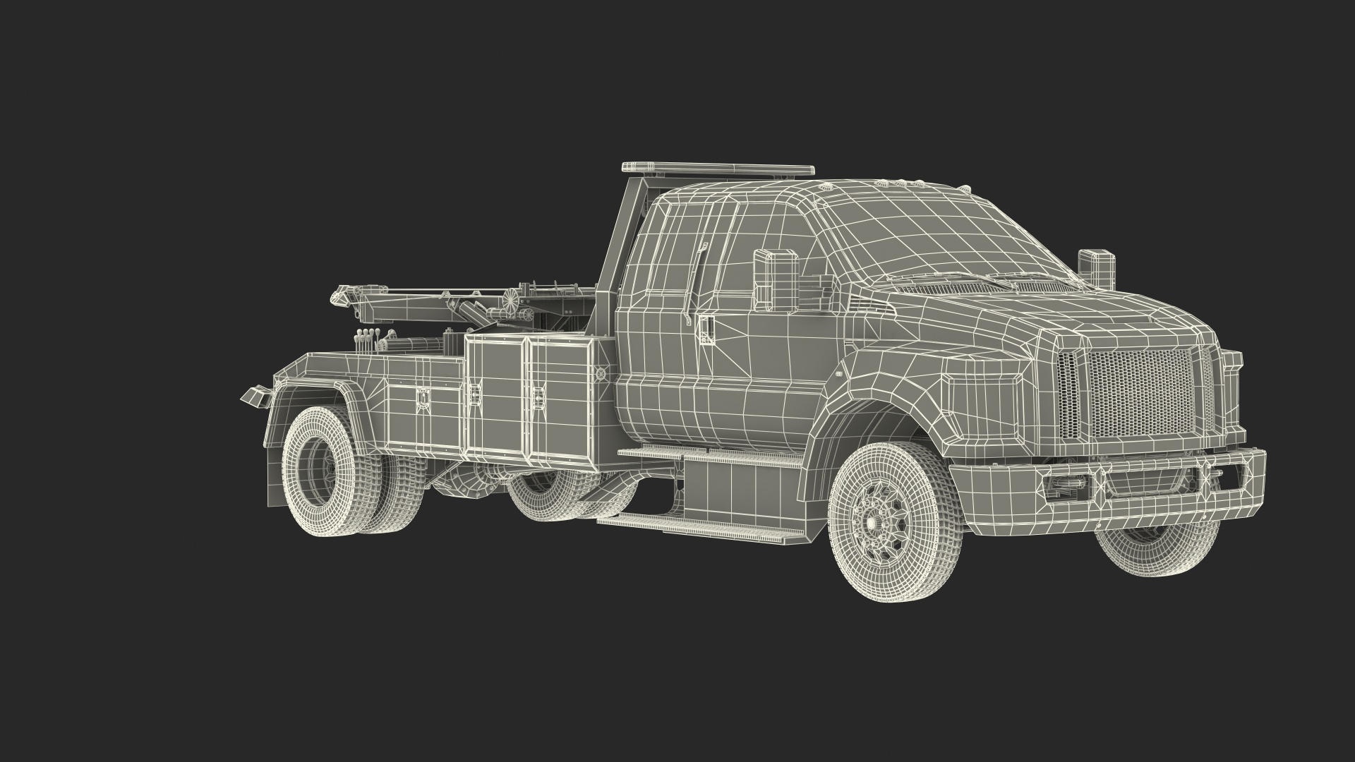 Heavy Duty Tow Truck Model - TurboSquid 1506899