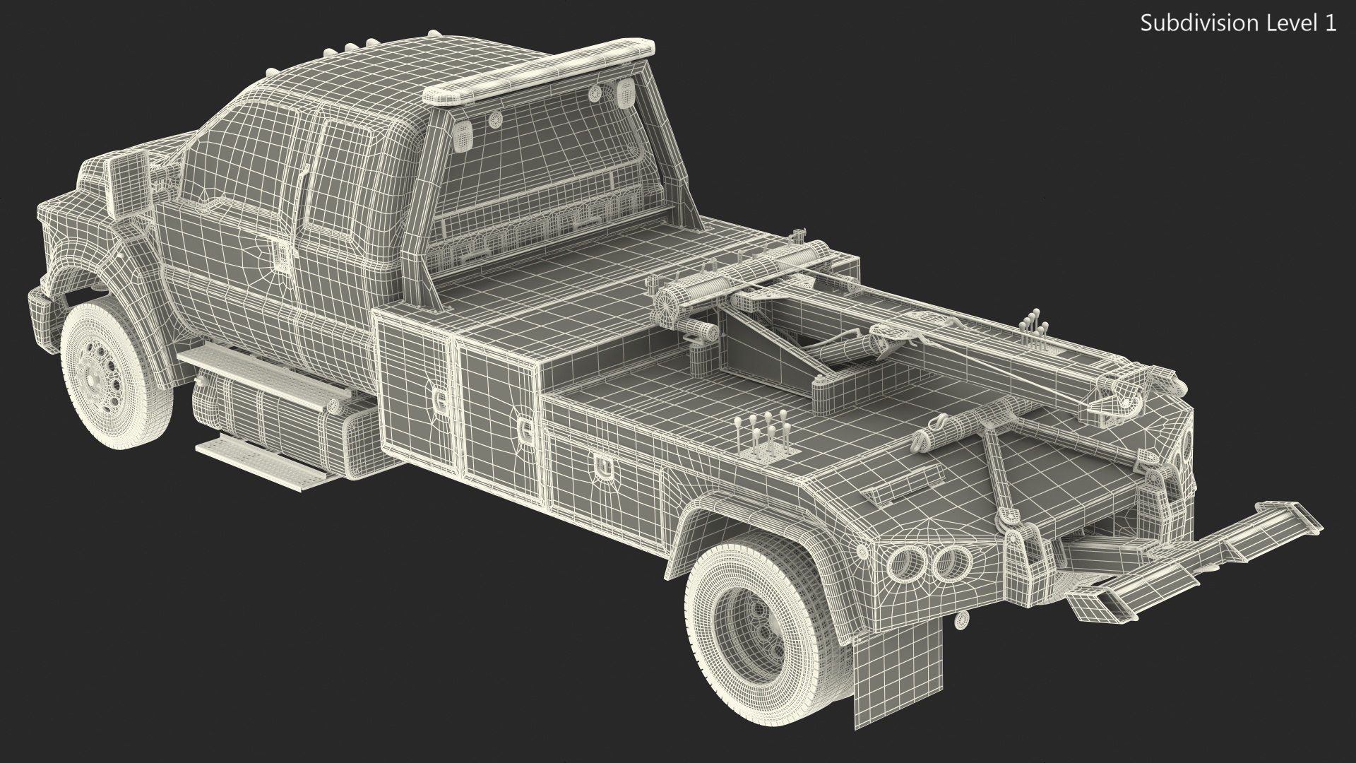 Heavy Duty Tow Truck Model - TurboSquid 1506899