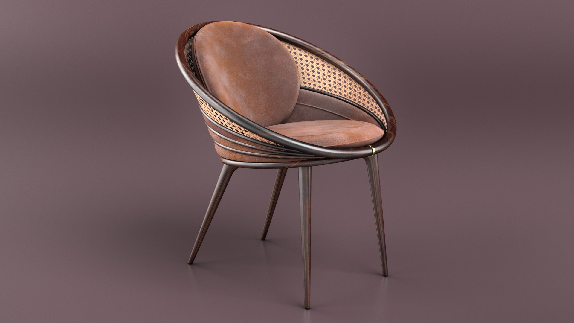 Ndebele Chair By Alma De Luce 3D Model - TurboSquid 1923399