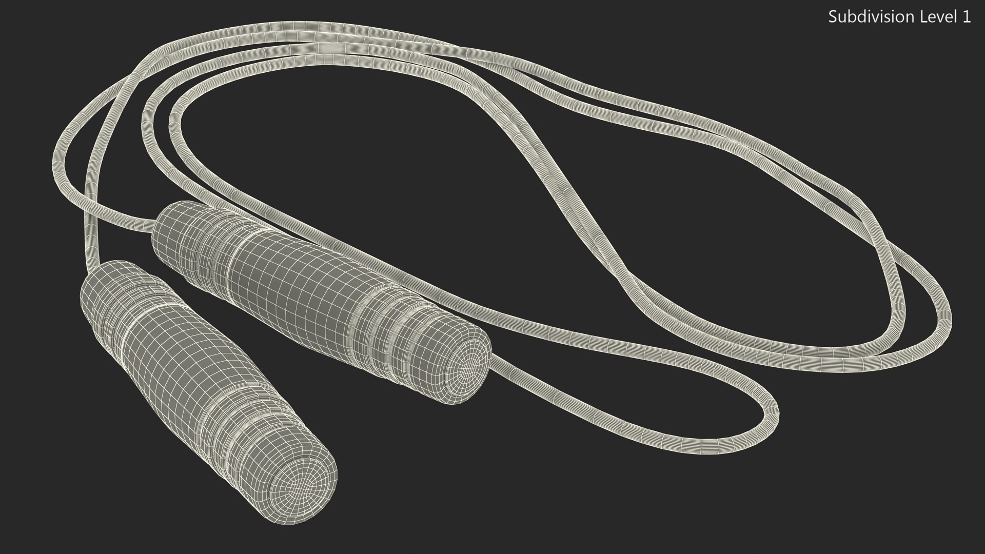 3D model Weighted Speed Skipping Rope Nike - TurboSquid 2144566