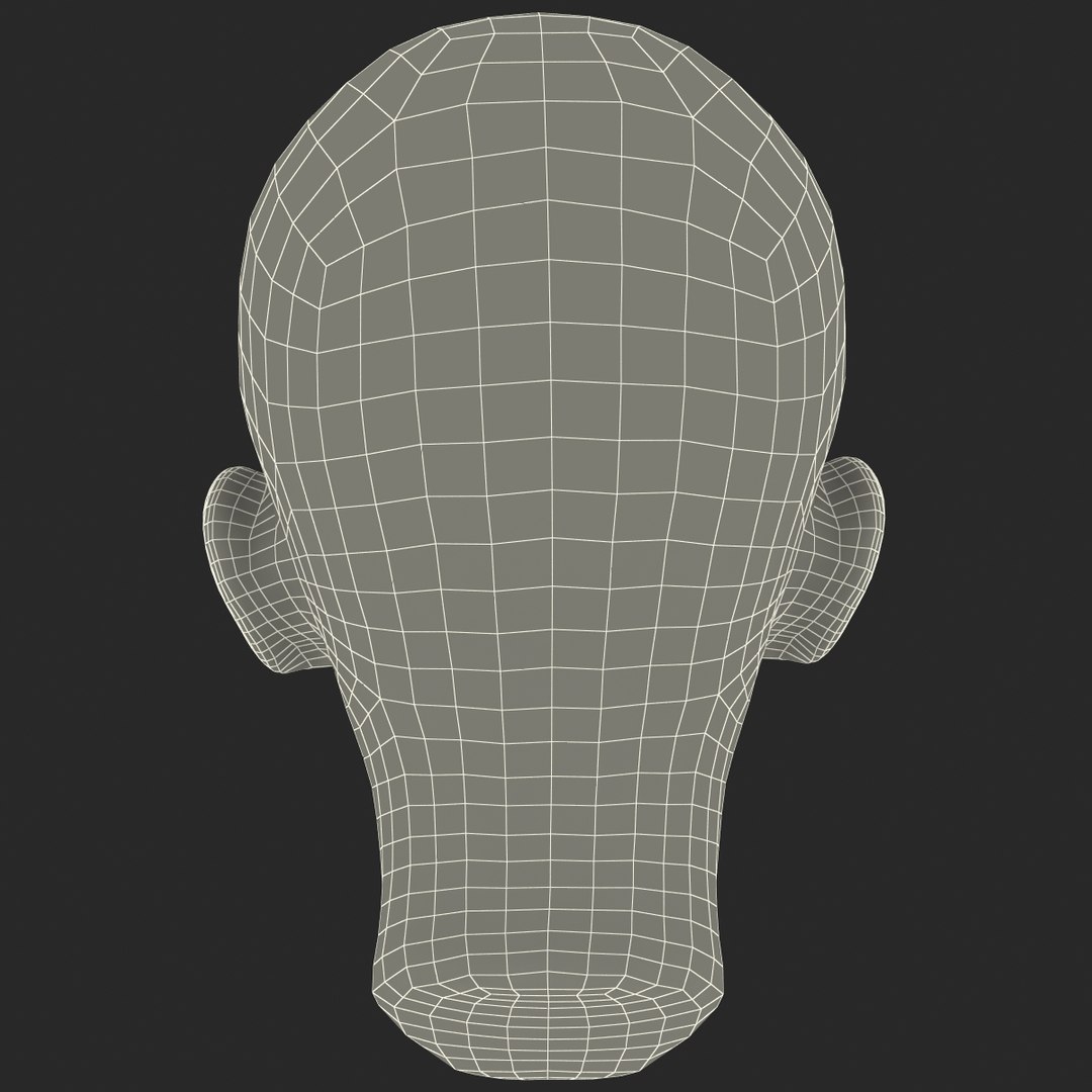 boy head 3d 3ds