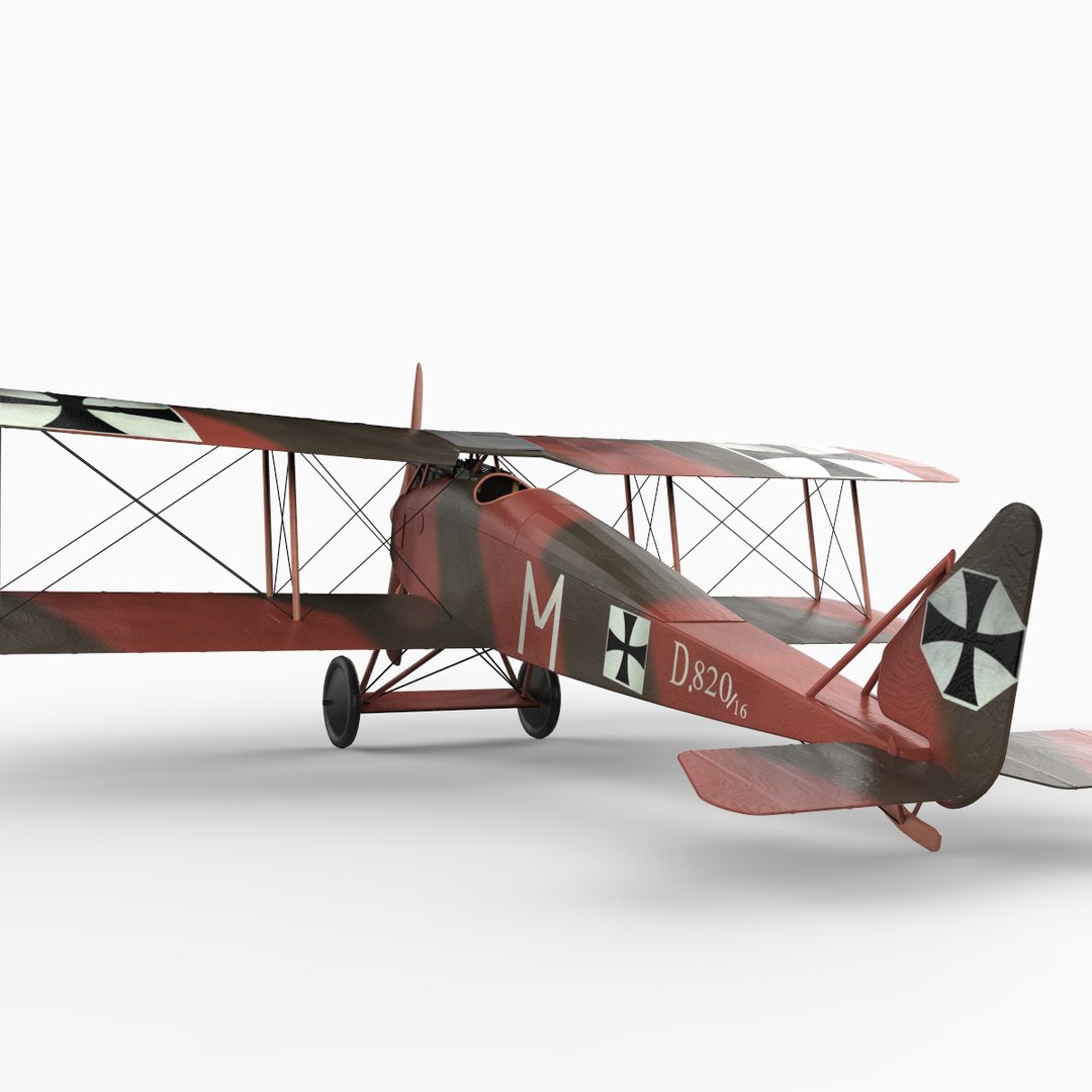 3dsmax German Halberstadt D Ii