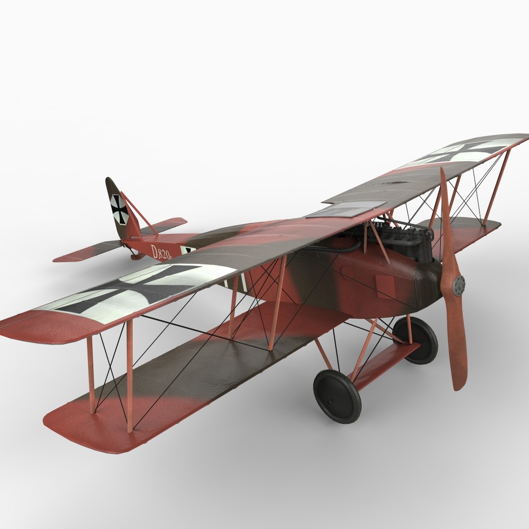 3dsmax German Halberstadt D Ii