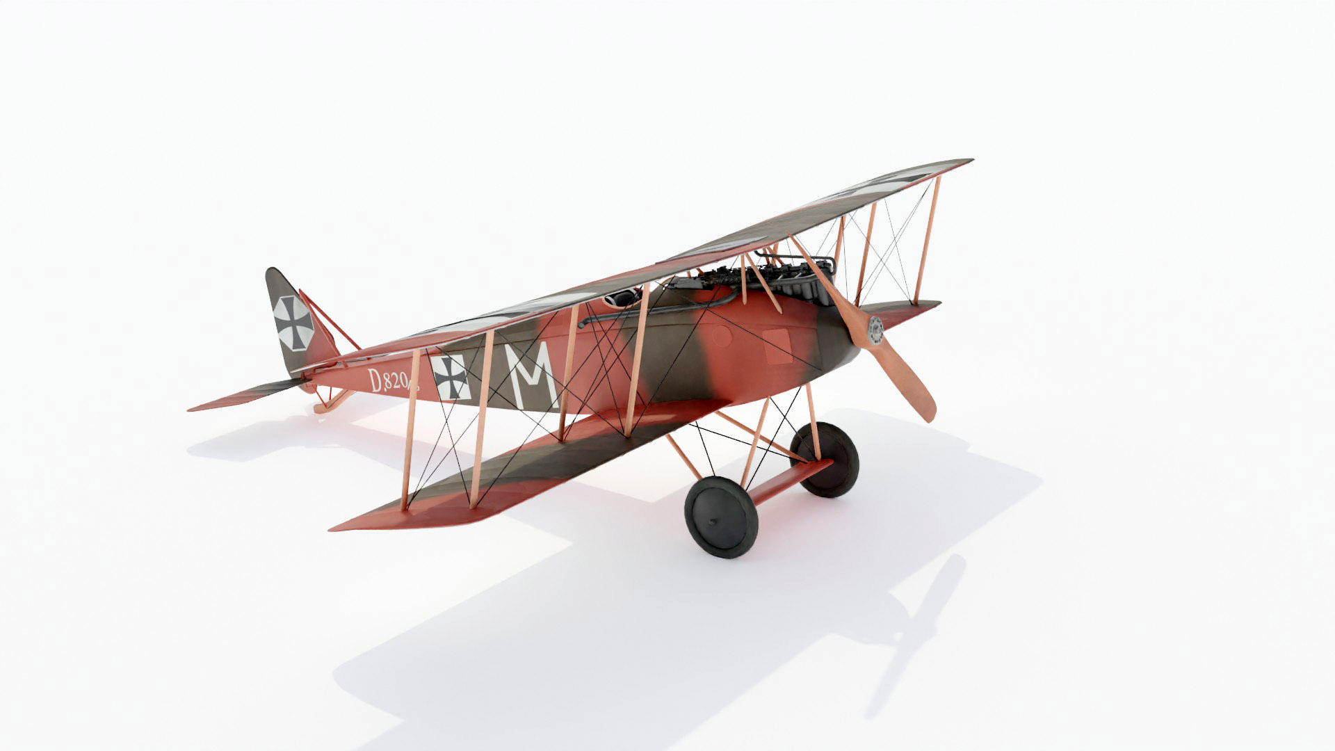 3dsmax German Halberstadt D Ii