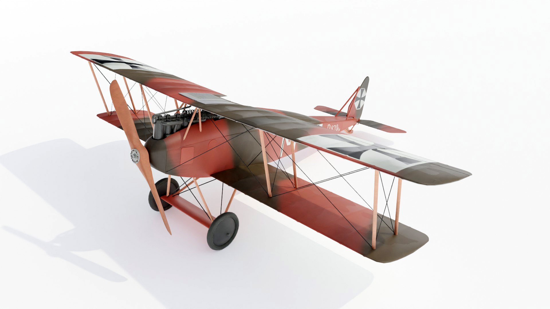 3dsmax German Halberstadt D Ii