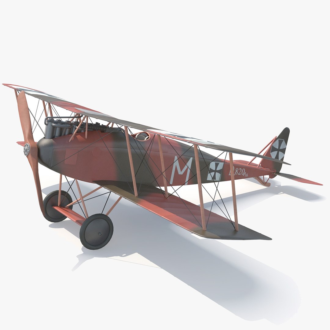 3dsmax German Halberstadt D Ii