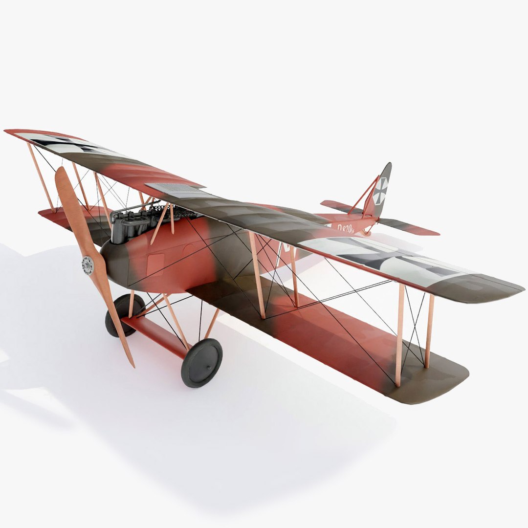 3dsmax German Halberstadt D Ii