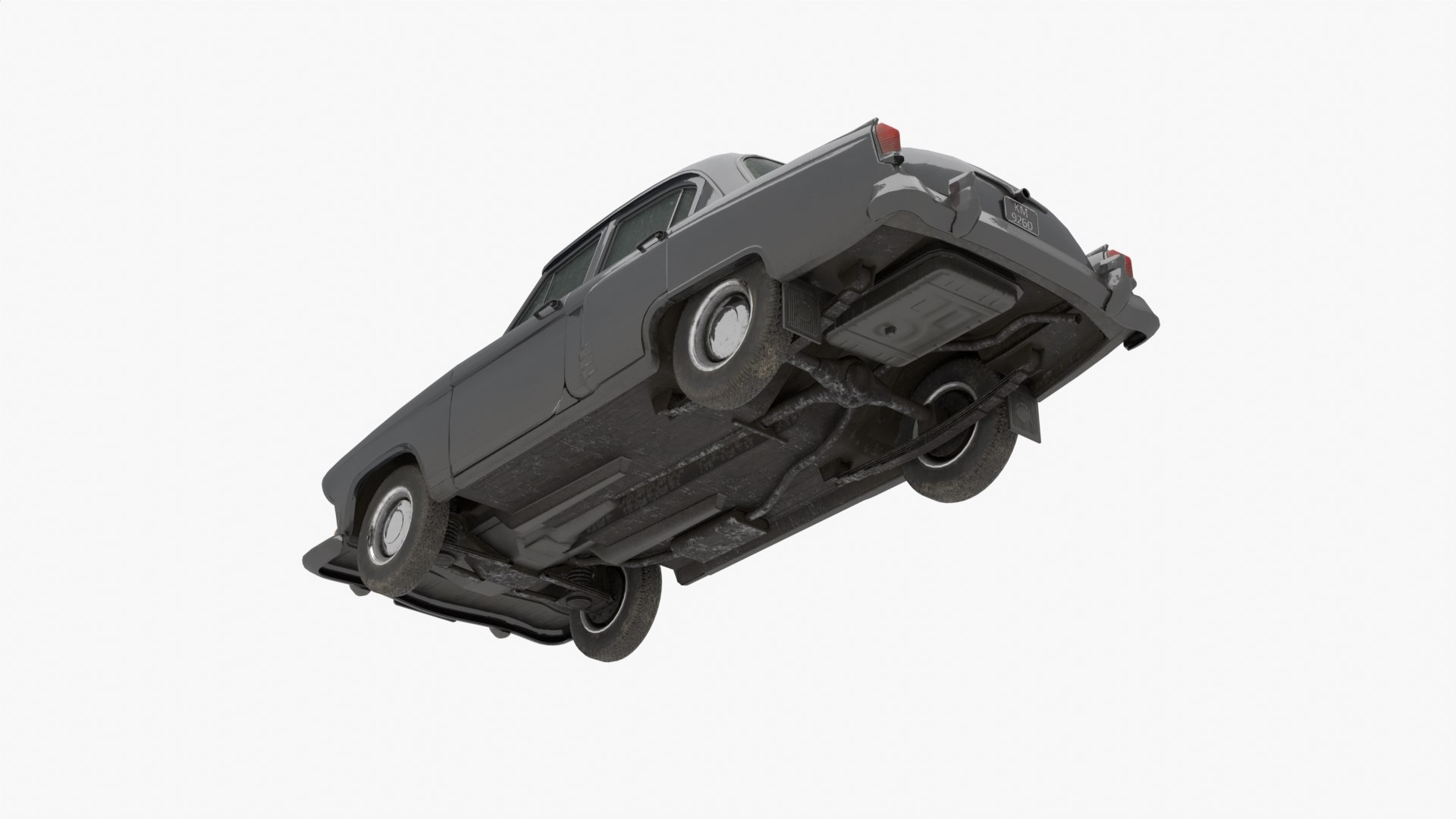 3D GAZ-21 Volga Model - TurboSquid 2222493