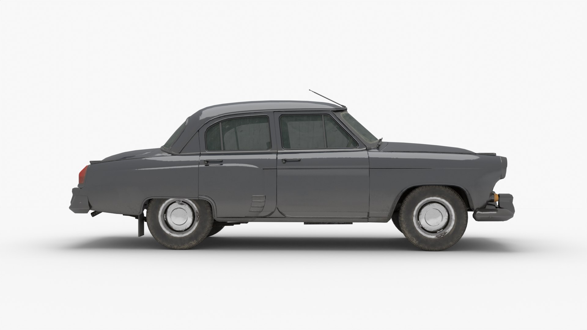 3D GAZ-21 Volga Model - TurboSquid 2222493