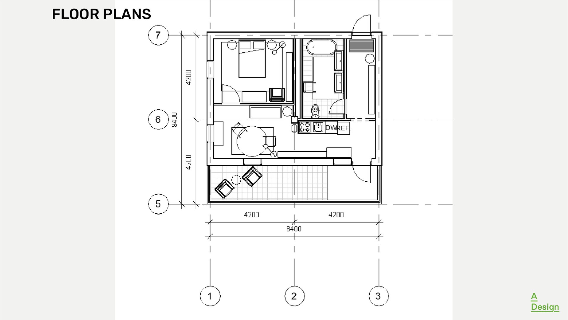 3D Apartment 50m2 - Revit Model - TurboSquid 2017835