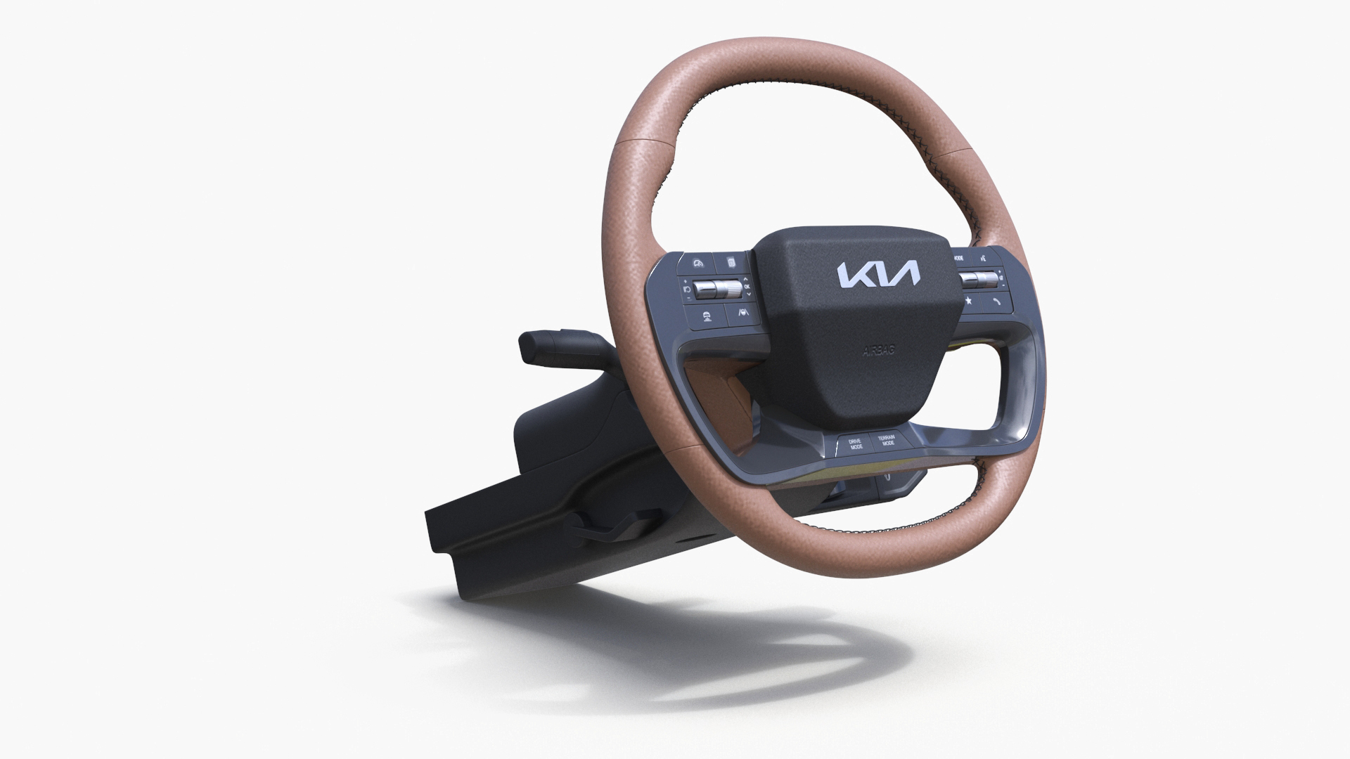 KIA Steering Wheel With Controls 3D - TurboSquid 2343776
