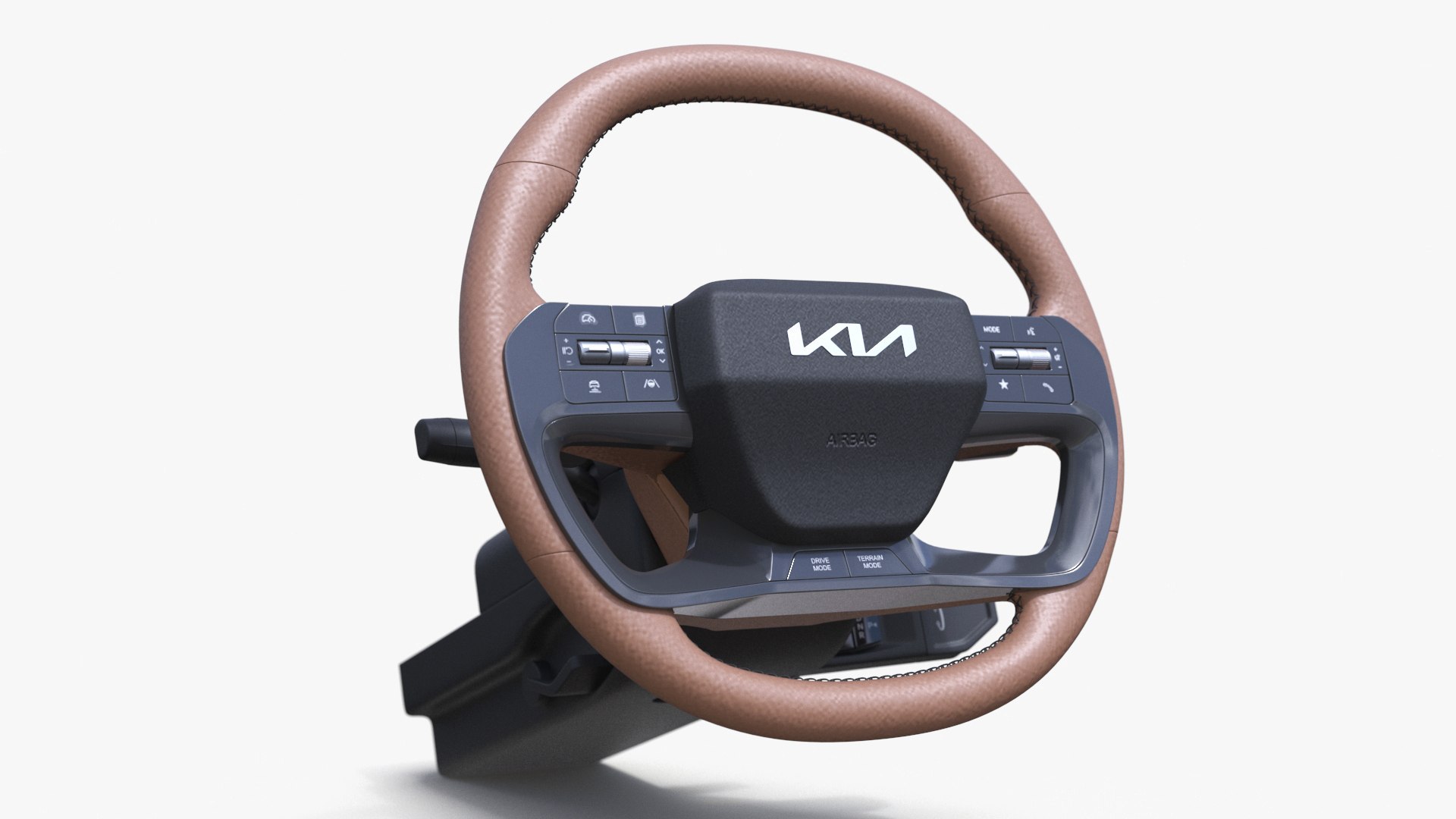KIA Steering Wheel With Controls 3D - TurboSquid 2343776