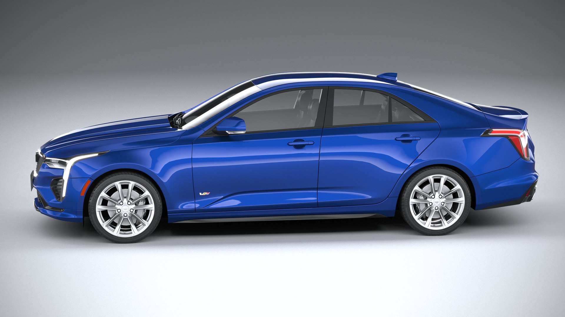 Cadillac Ct4-v 2020 3D Model - TurboSquid 1534129