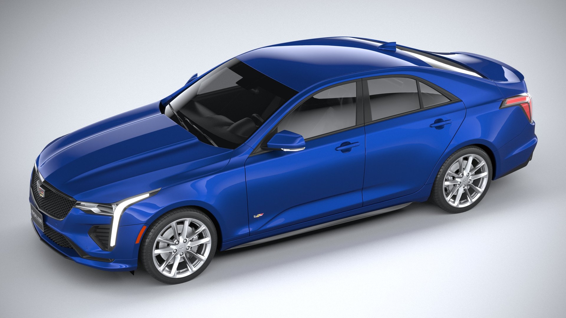 Cadillac Ct4-v 2020 3D Model - TurboSquid 1534129