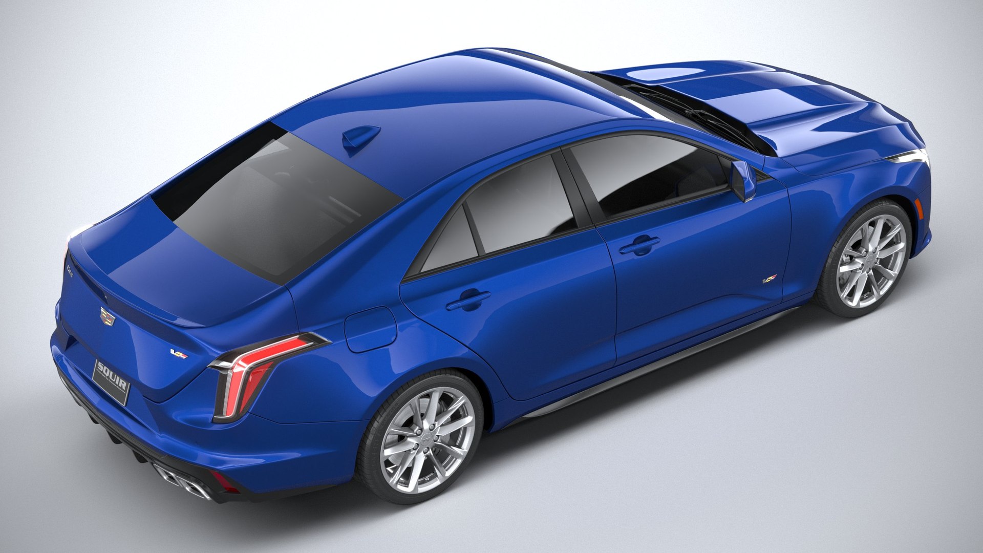 Cadillac Ct4-v 2020 3D Model - TurboSquid 1534129