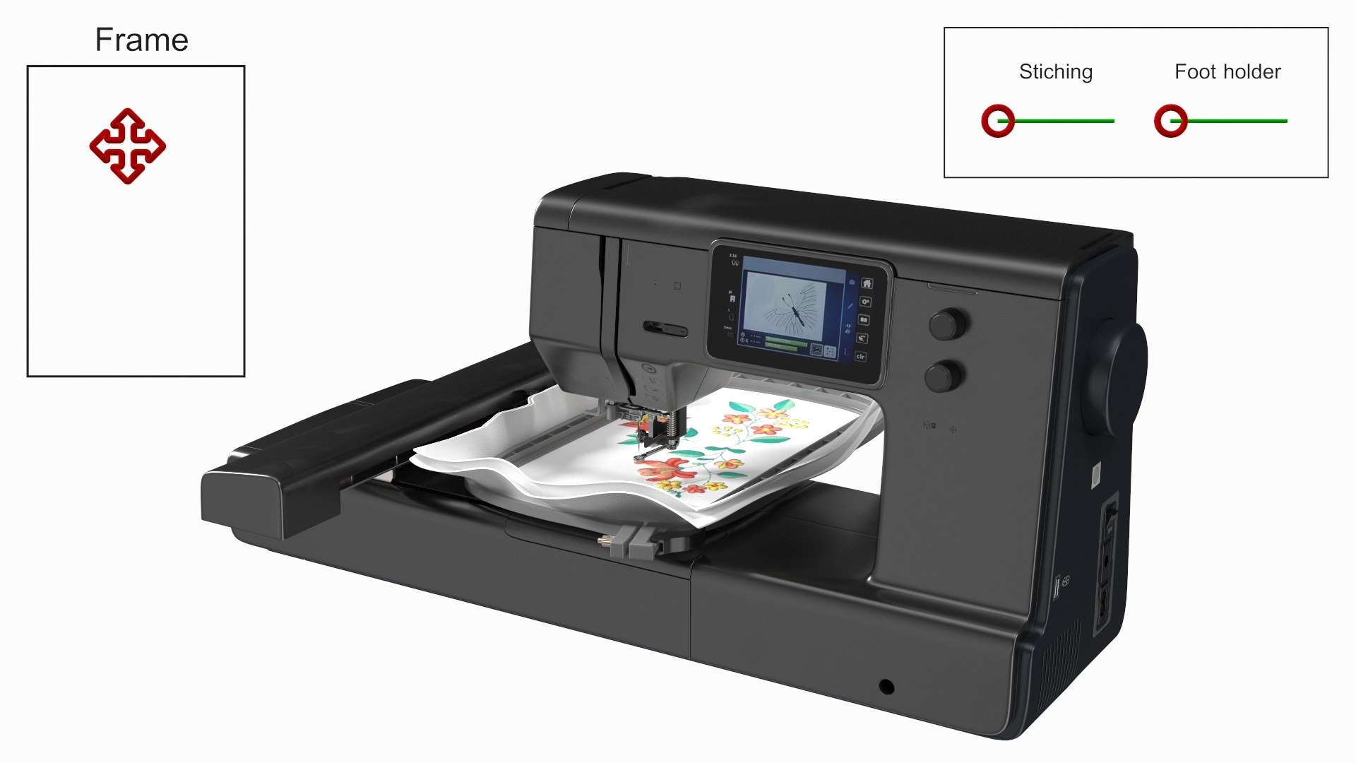 Sewing Black Printer Screen On Rigged 3D Model - TurboSquid 2188892