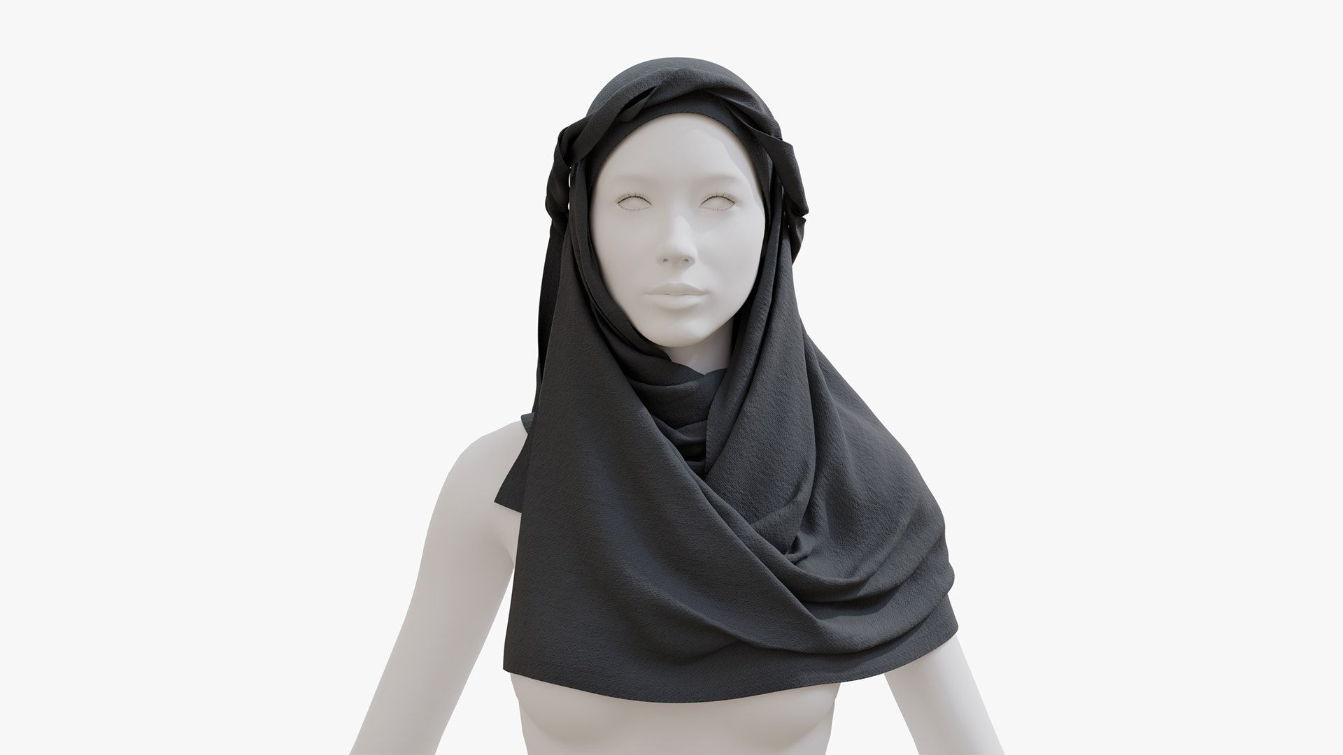 3D Arab Scarf Model - TurboSquid 2287419