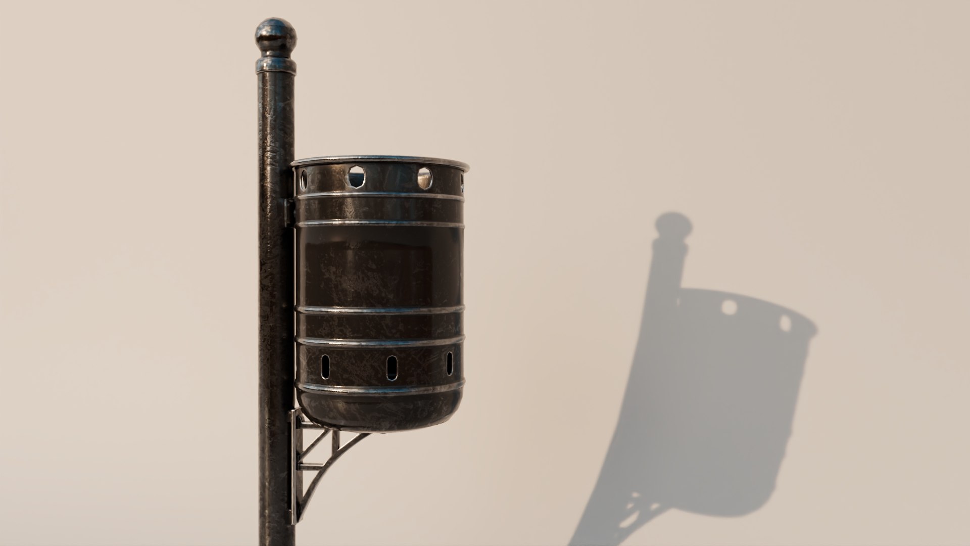 Free 3D Model Street Trash Bin - TurboSquid 2257940