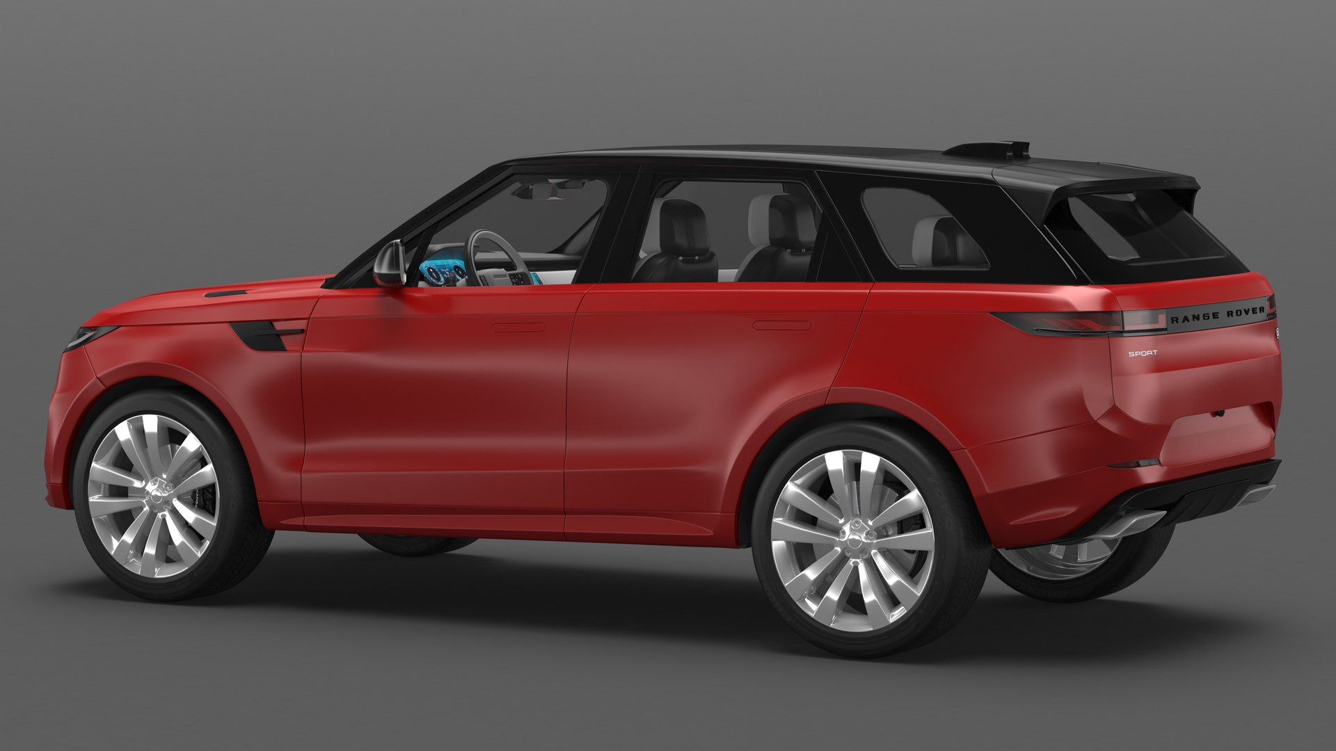 Range Rover Sport 2023 Red Rigged For Cinema 4D 3D Model - TurboSquid ...