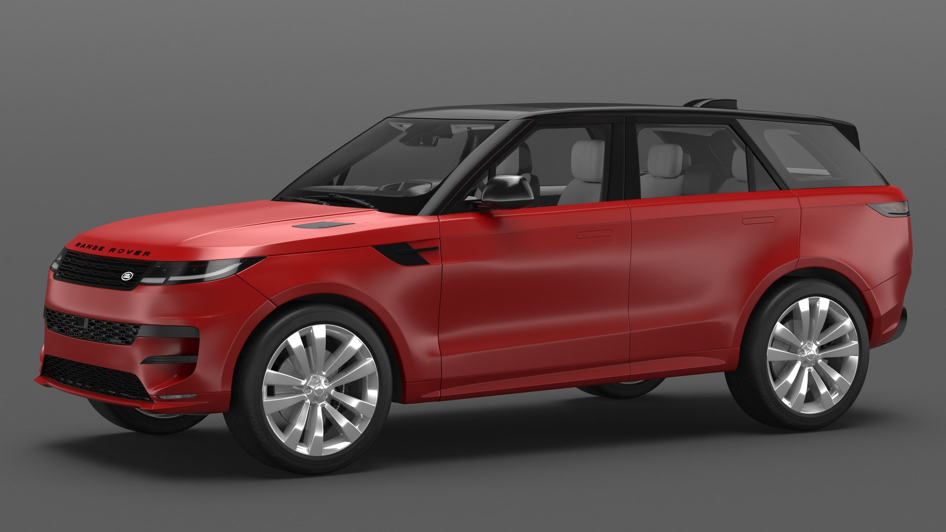 Range Rover Sport 2023 Red Rigged For Cinema 4D 3D Model - TurboSquid ...